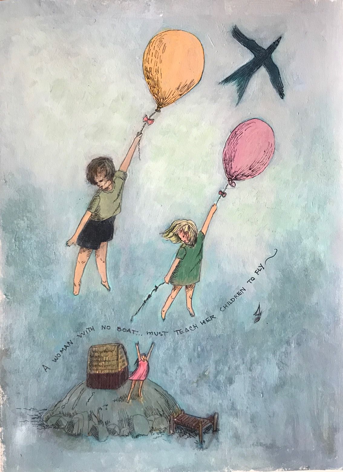 how do you draw from your imagination