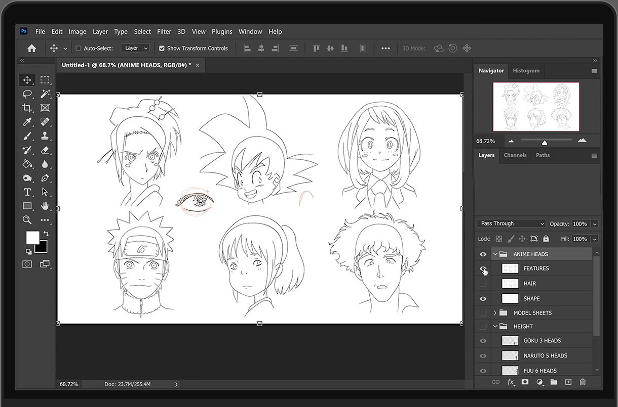 how to draw anime on computer