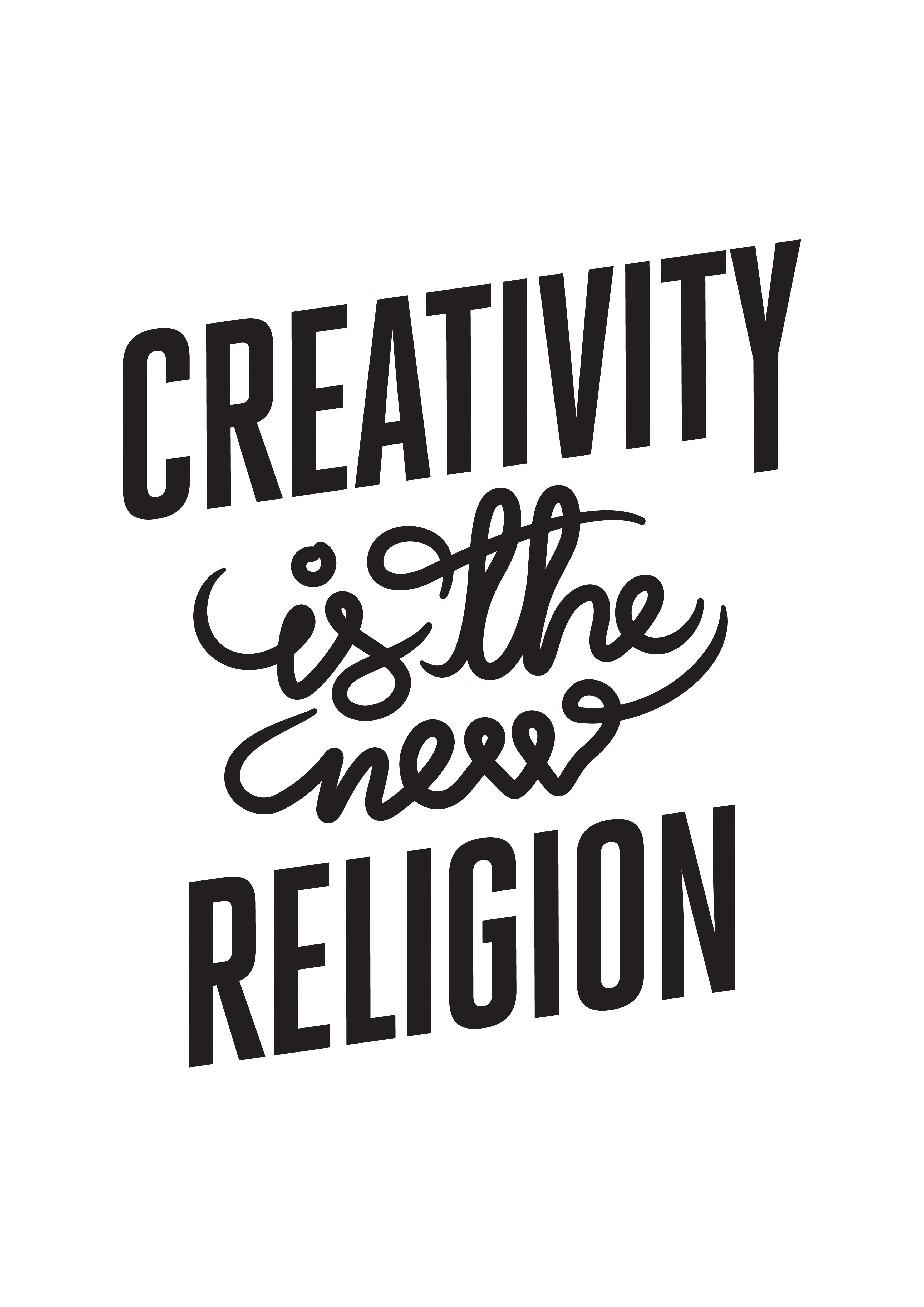 Creativity is the new religion | Domestika
