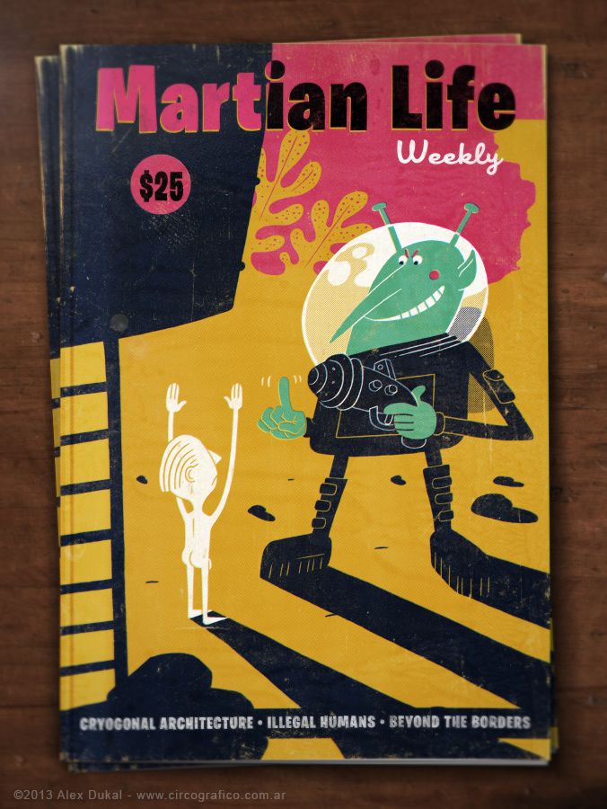 Martian Life | Domestika