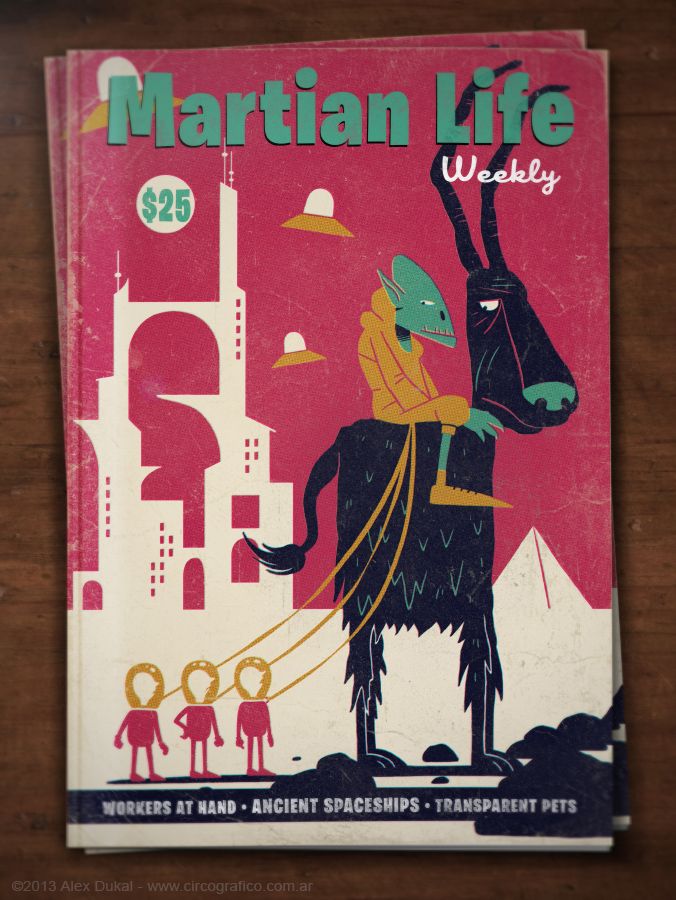 Martian Life | Domestika