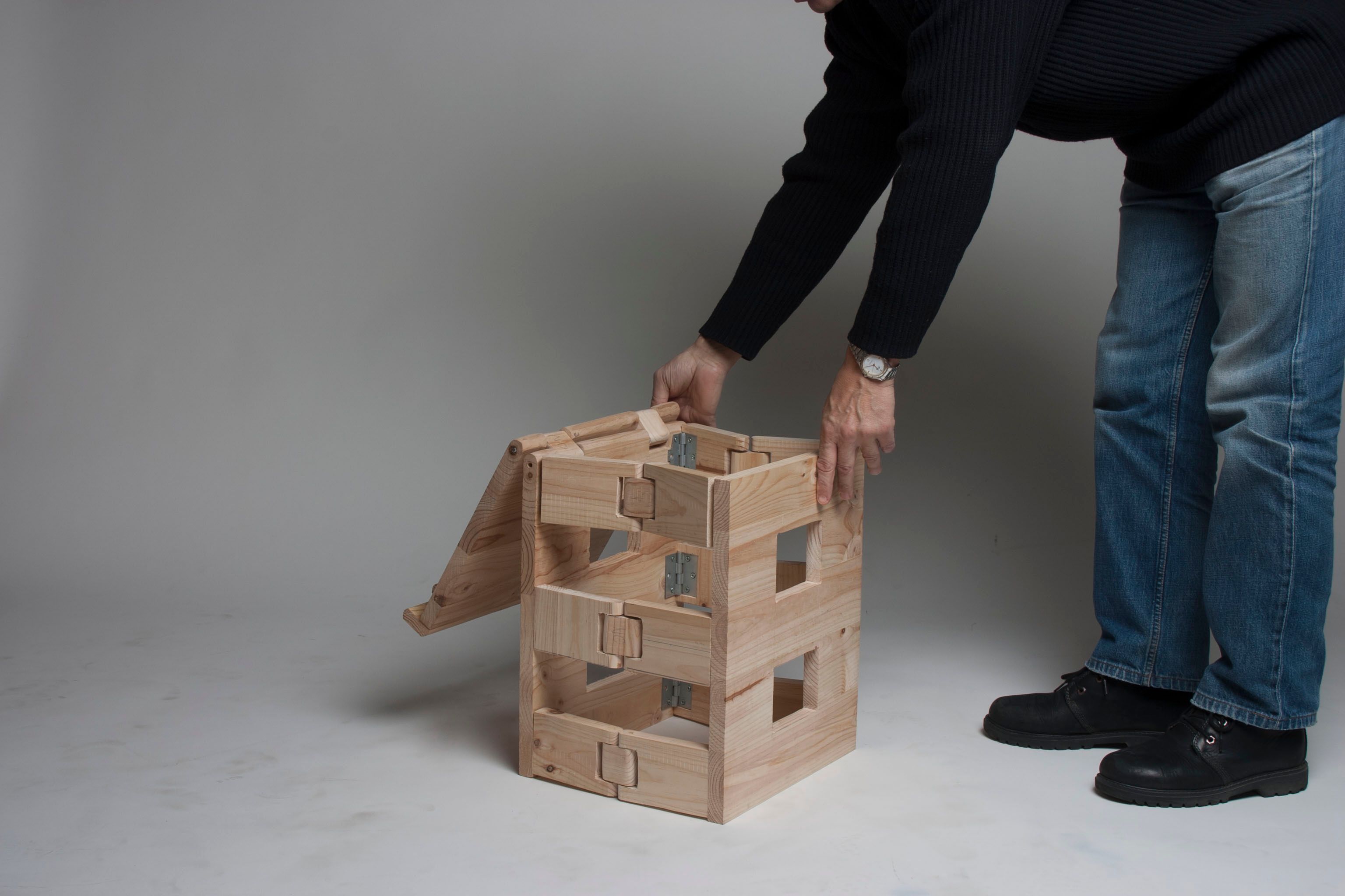 Taburete Plegable | Domestika