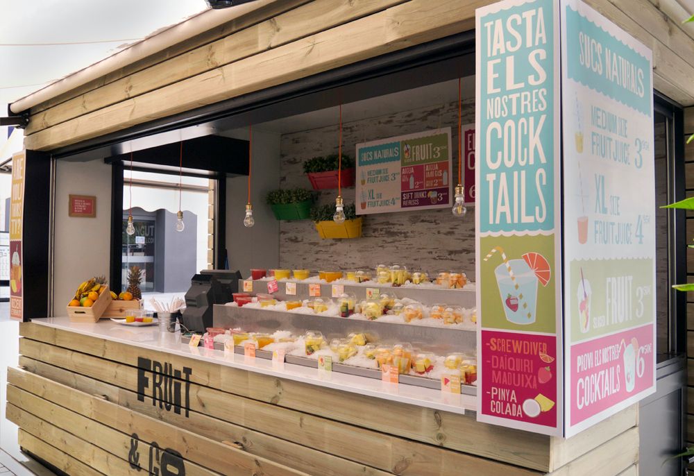 Fruit&Go, Pop-up Store | Domestika