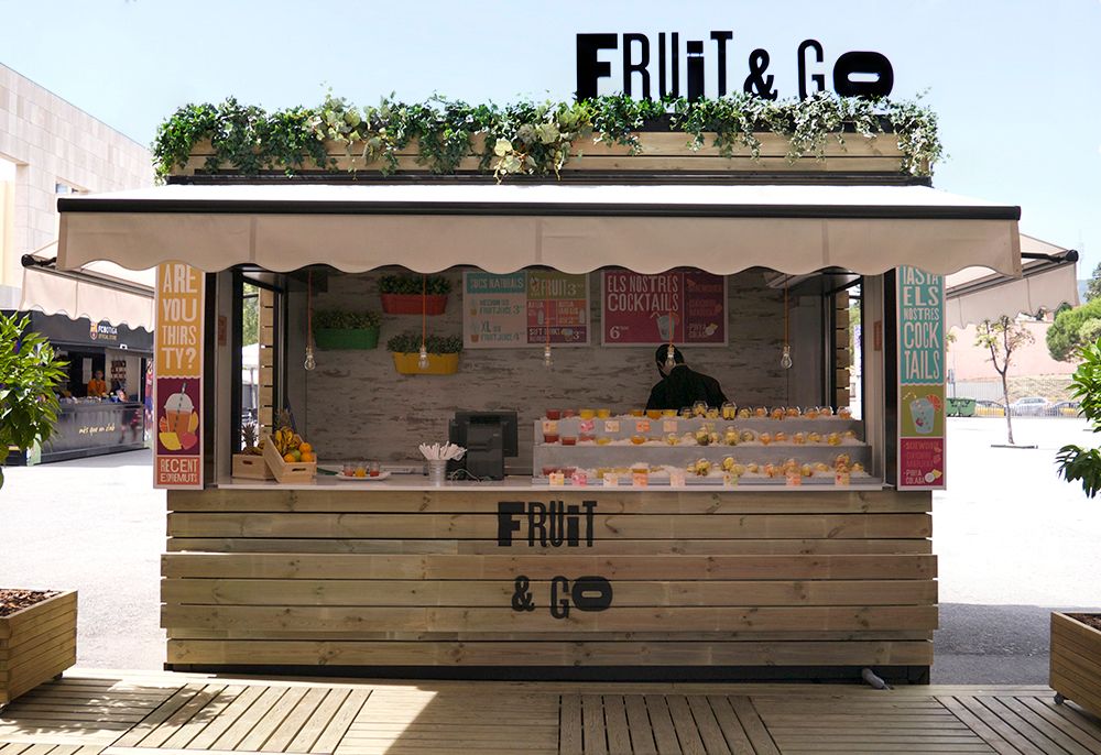 Fruit&Go, Pop-up Store | Domestika