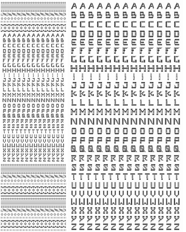 ABCs, Numbers, Words, Typography | Domestika