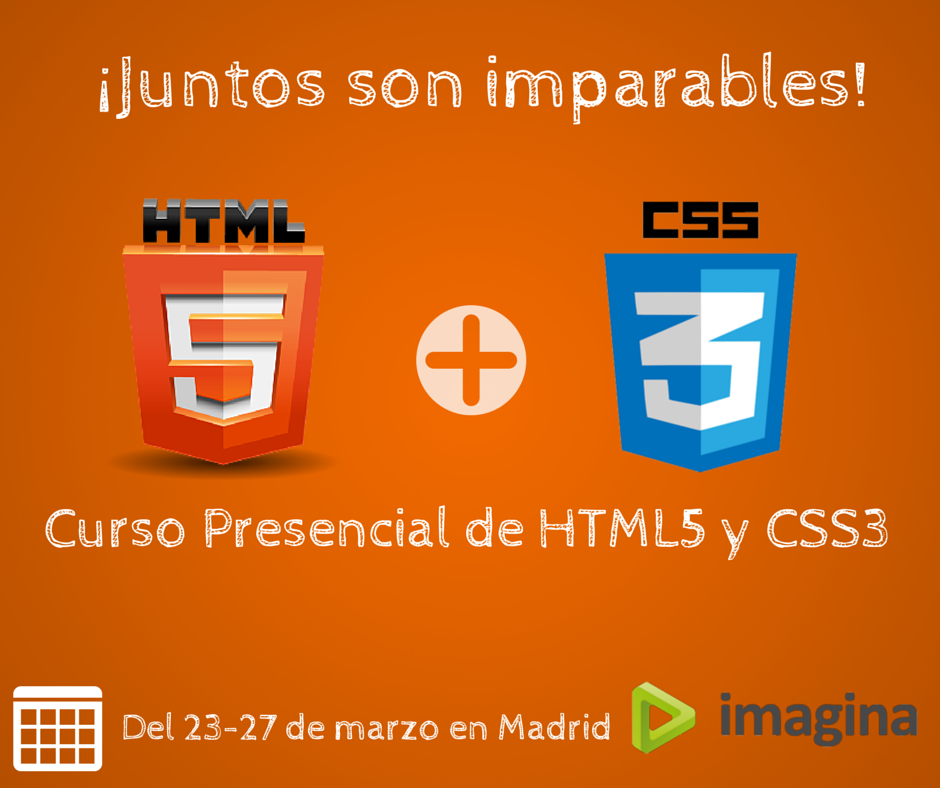 Curso presencial HTML5 y CSS3 Madrid | Formación | Domestika