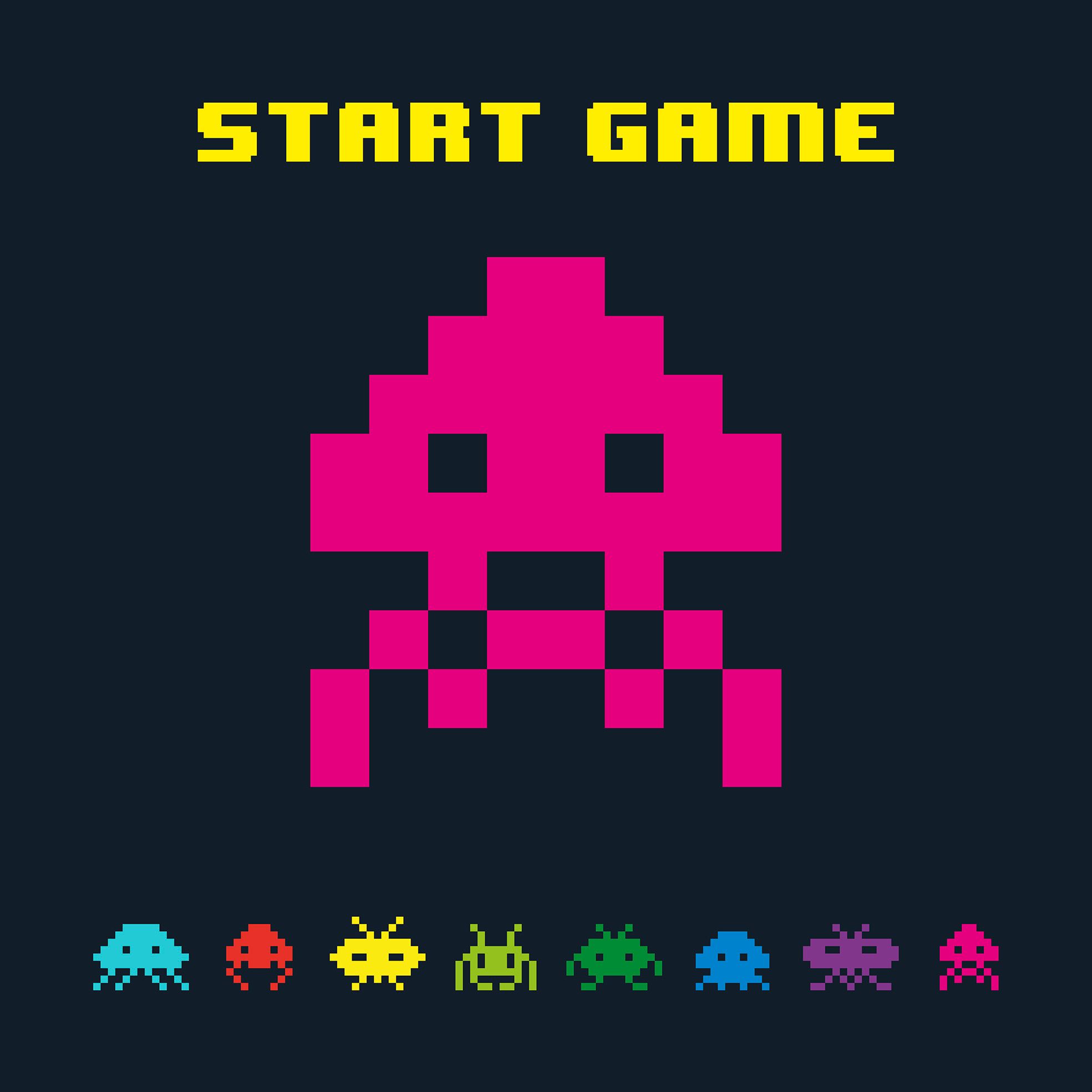 Space Invaders - Pacman | Domestika