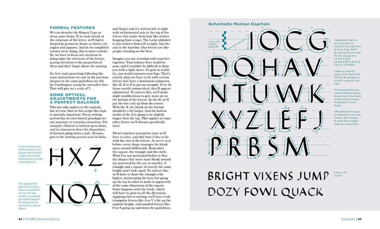 Iván Castro presenta "The ABC of Custom Lettering" | Domestika