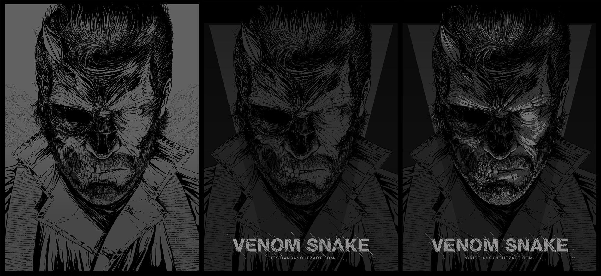Venom Snake - MetalGearSolid | Domestika