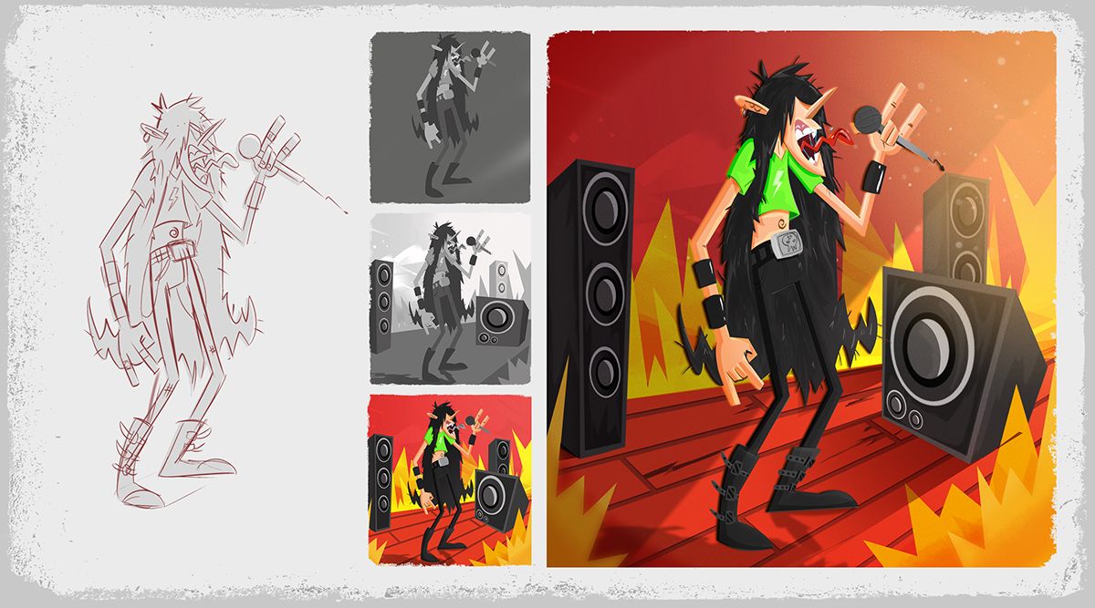 Character Design & Visual Development Portfolio 2016 | Domestika