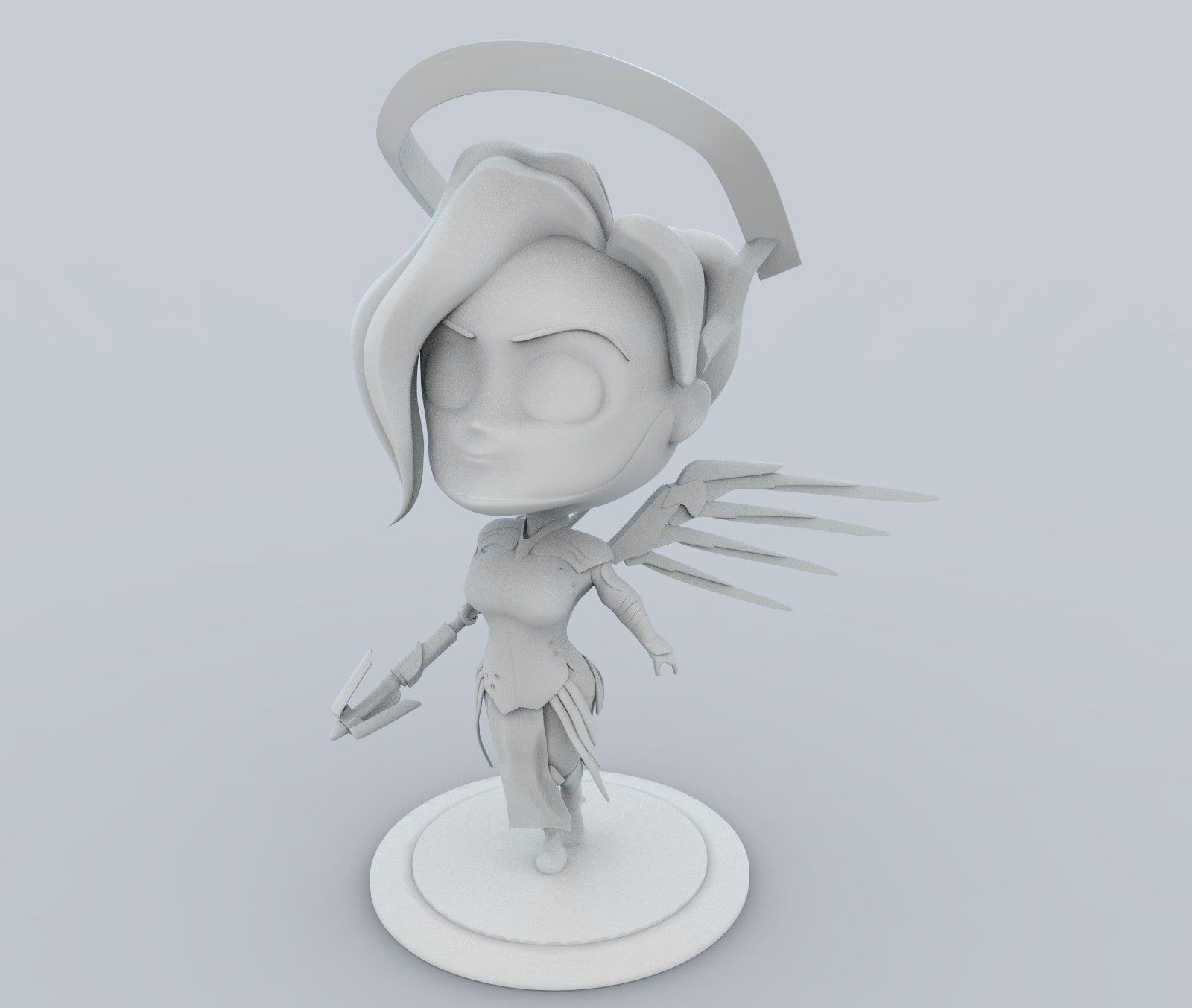 Chibi Mercy - Overwatch | Domestika