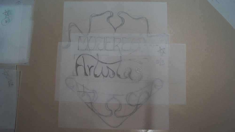 Mi Proyecto del curso 'Lettering': Mujeres Artistas | Domestika