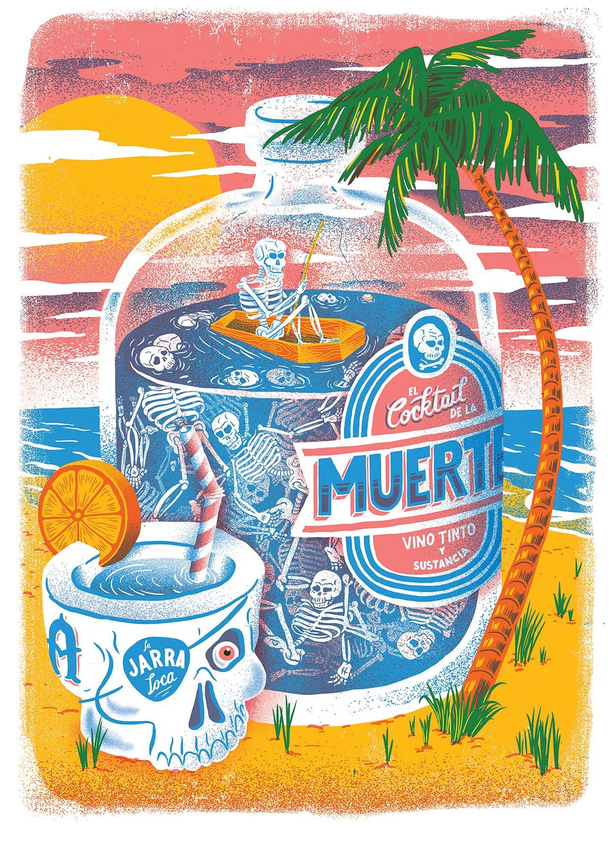 Ilustraciones old school de la mano de Alan Berry Rhys | Domestika