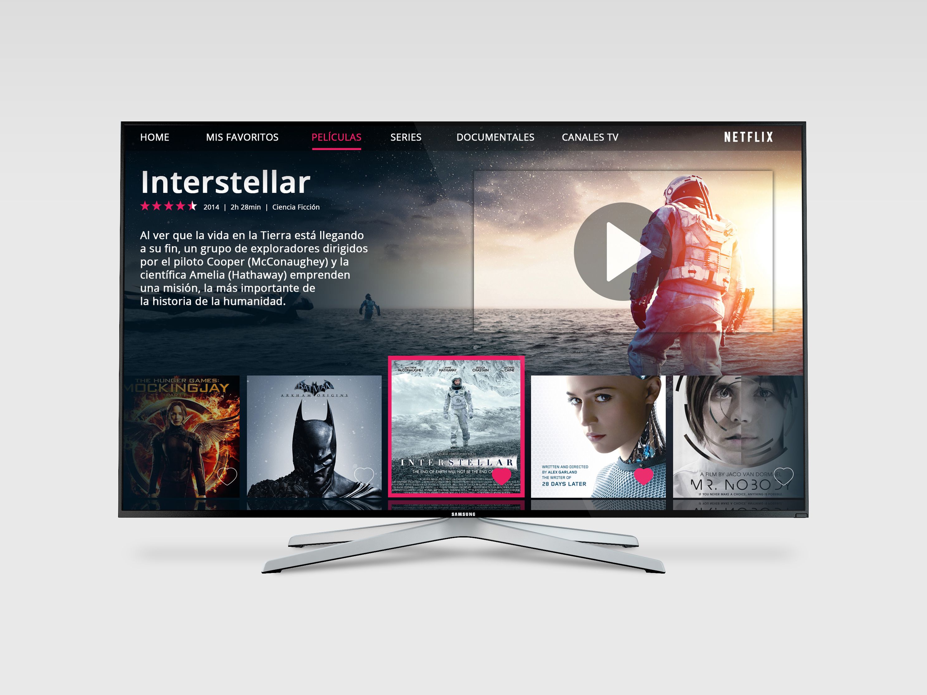 Smart TV UI/UX | Domestika