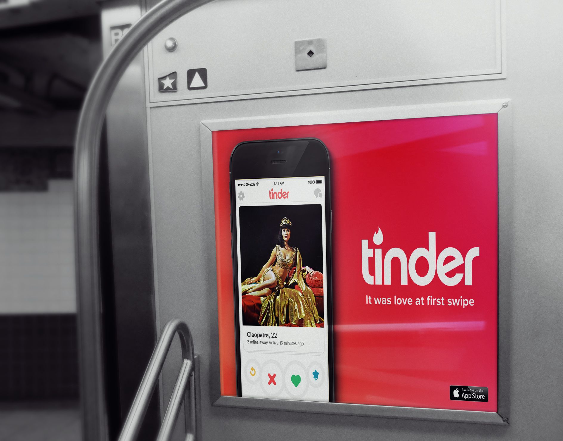 Tinder Campaign | Domestika