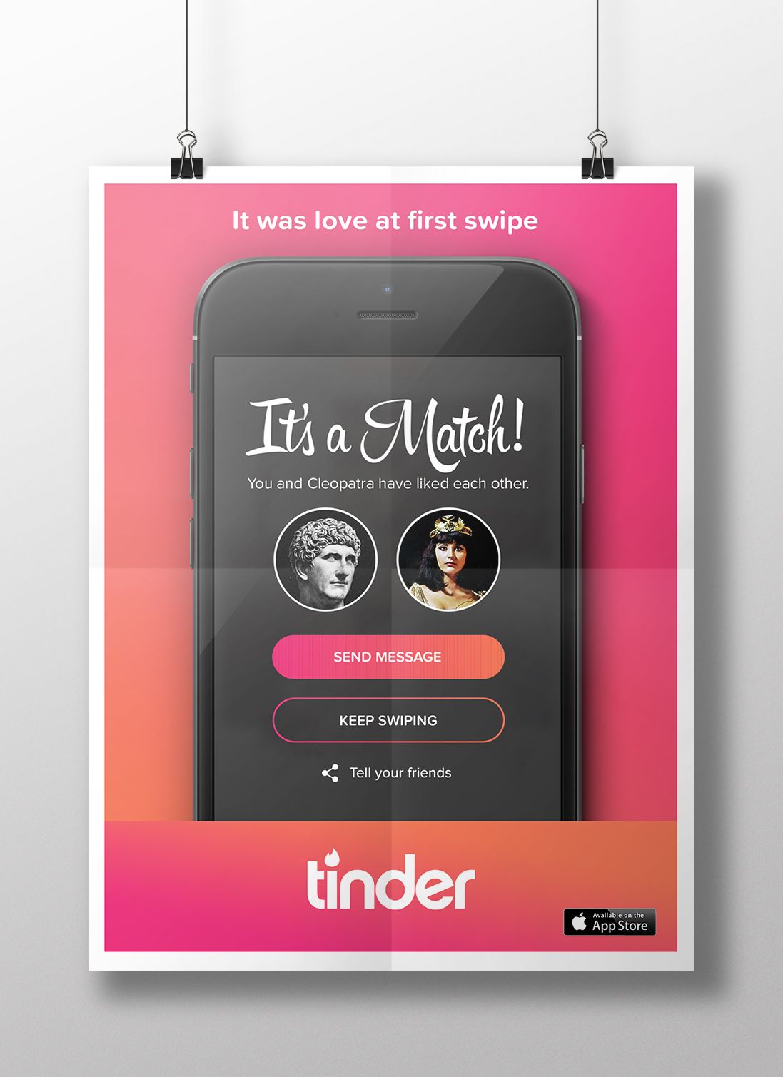 Tinder Campaign | Domestika