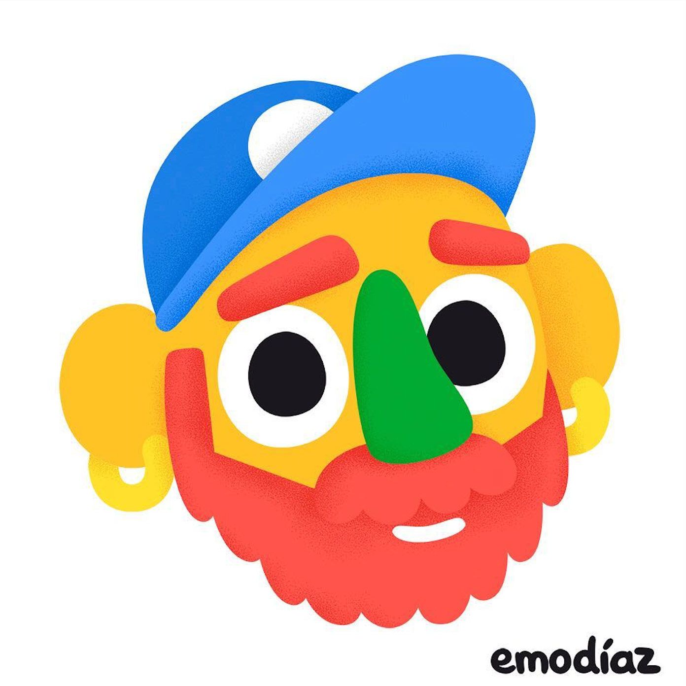 Un retrato al día, por Emo Díaz | Domestika