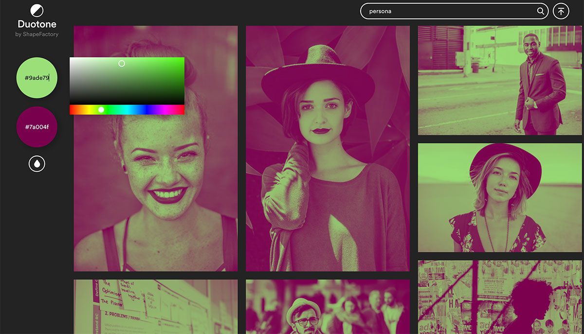 Duotone: imágenes duotono al instante | Domestika