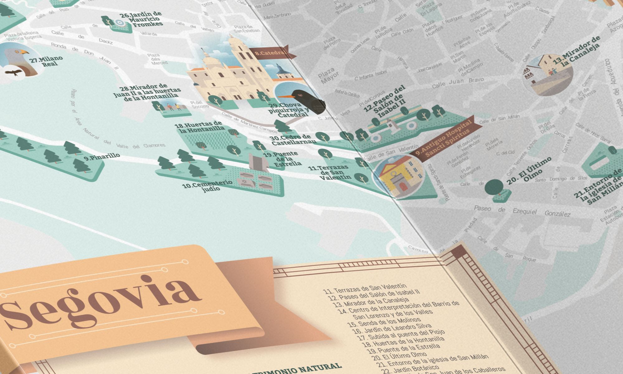 Mapas Ciudades Patrimonio de la Humanidad | Domestika