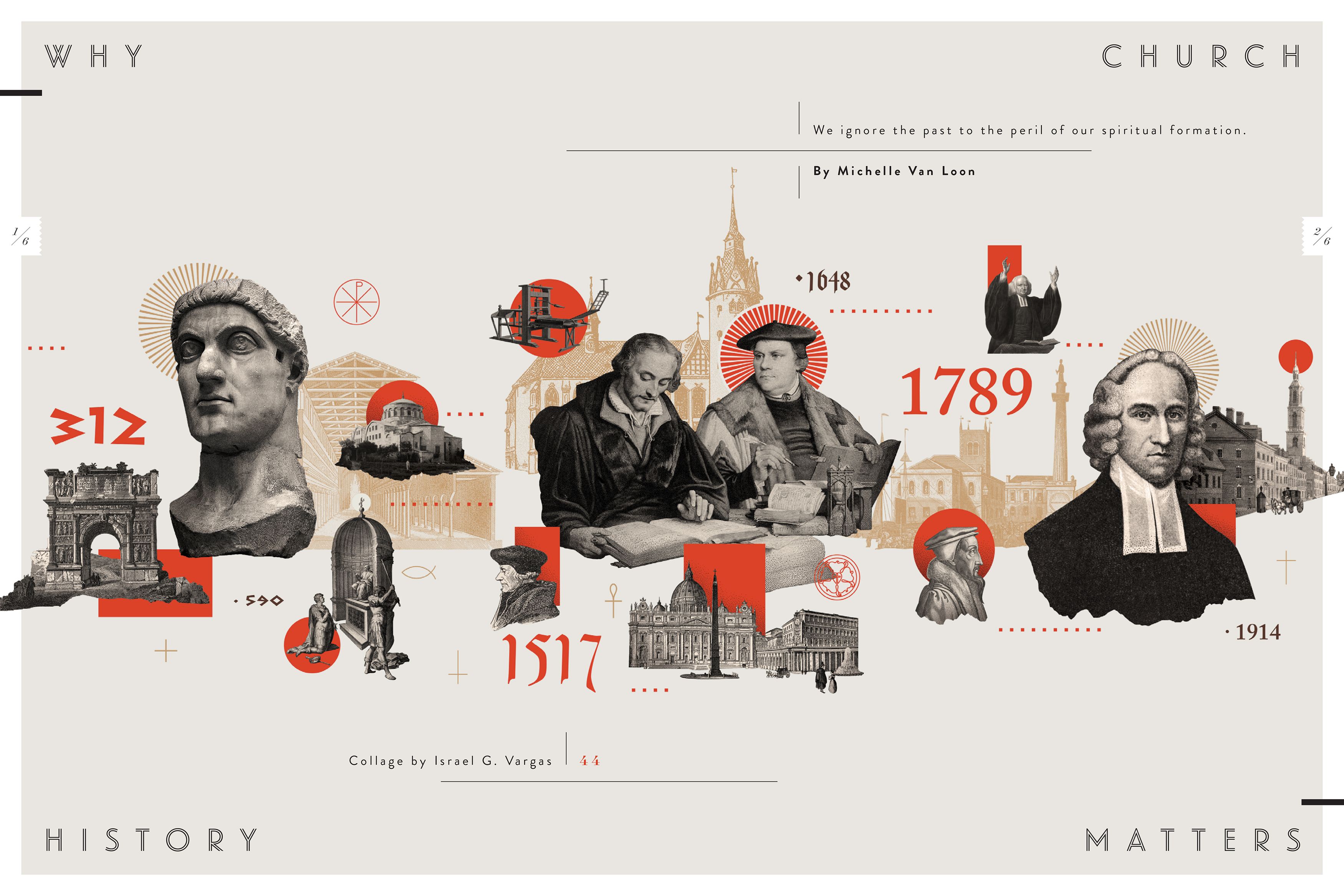 In Touch Magazine - Why Church History Matters | Domestika