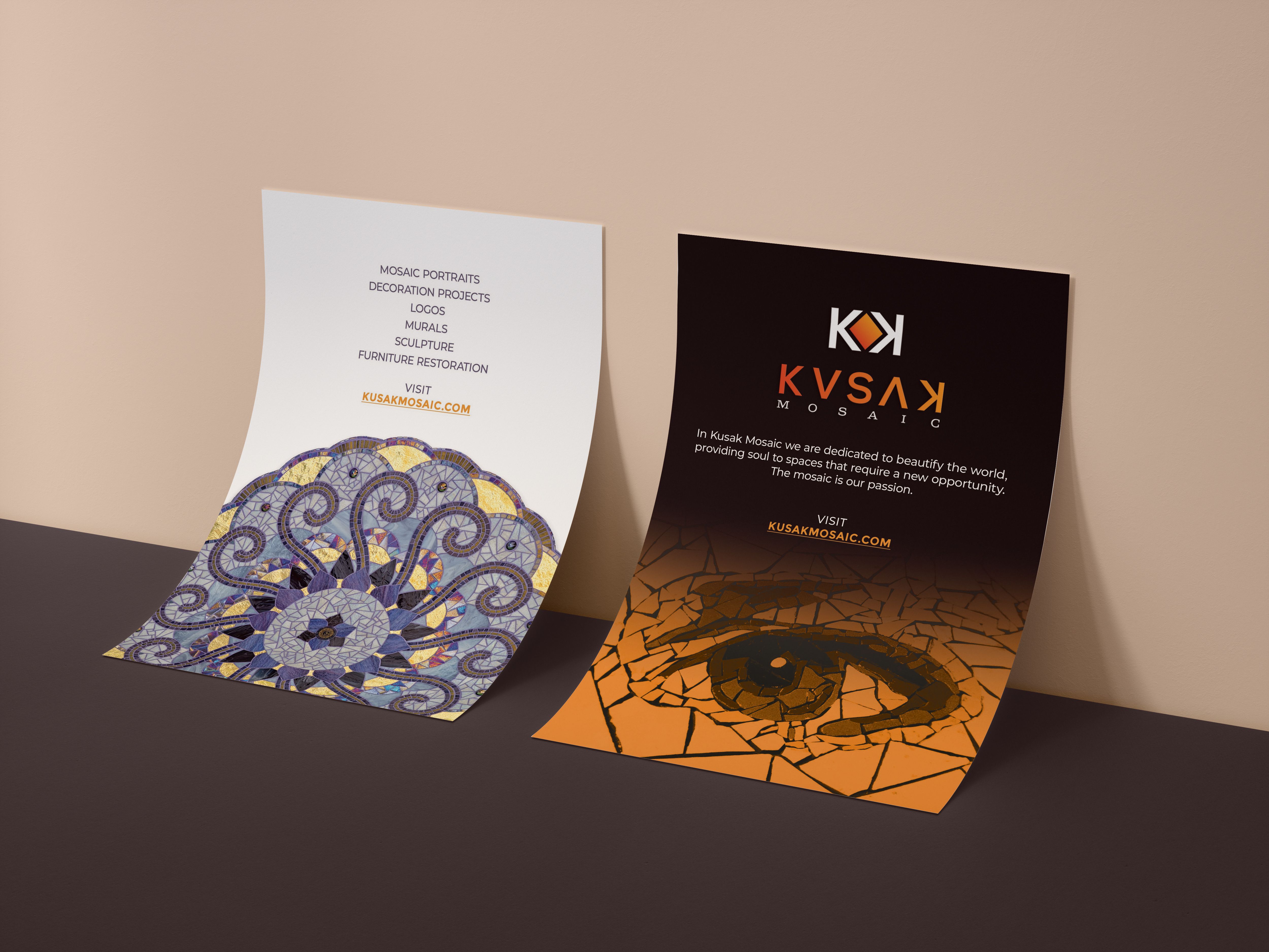 Branding para KUSAK MOSAIC | Domestika