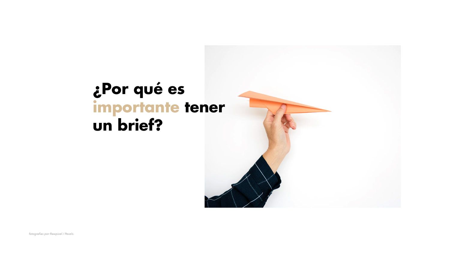¿Qué es un brief o briefing y para qué sirve? | Domestika