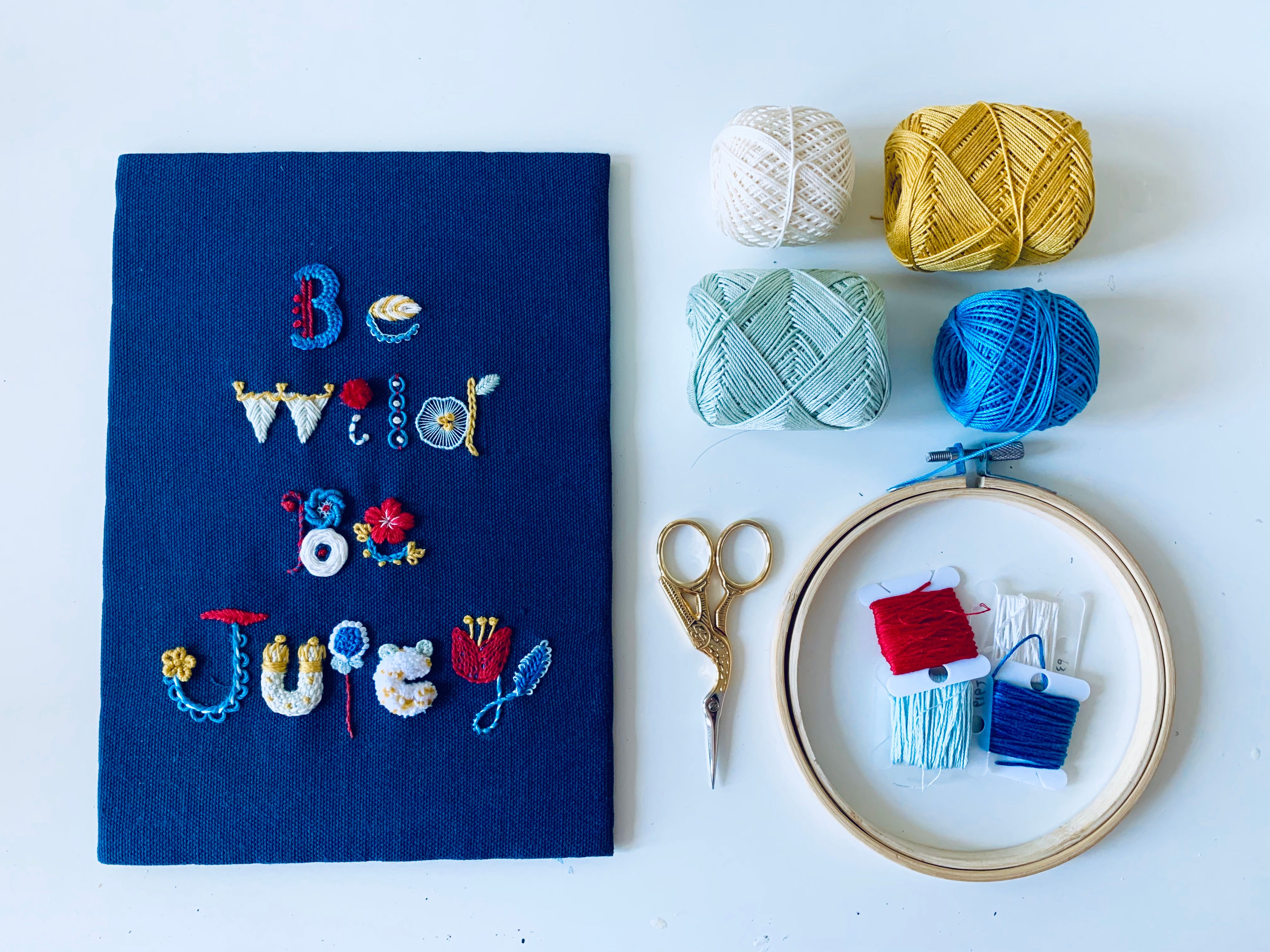 My project in Introduction to Raised Embroidery course | Domestika