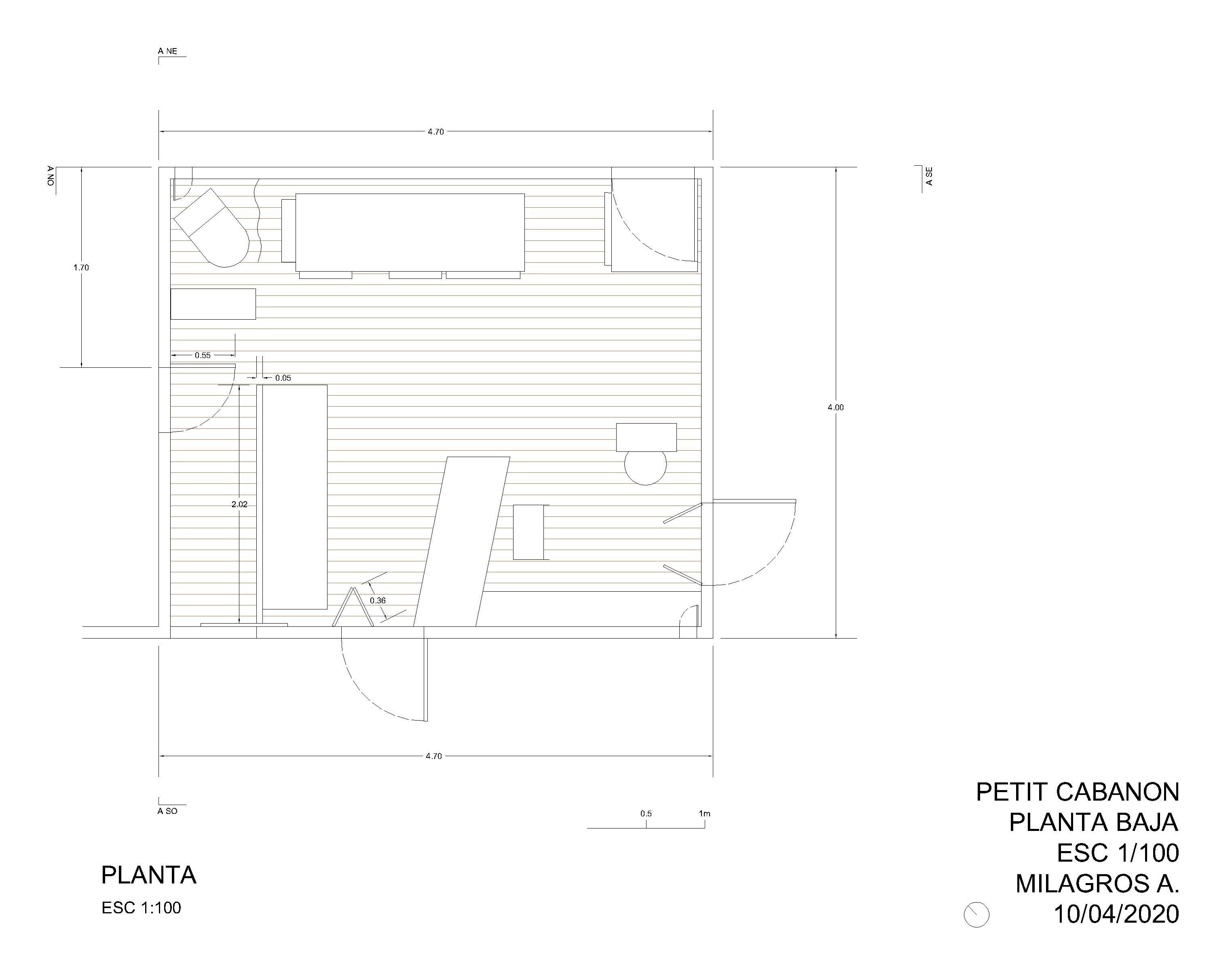 Mi Proyecto del curso: Introducción al dibujo arquitectónico en AutoCAD ...