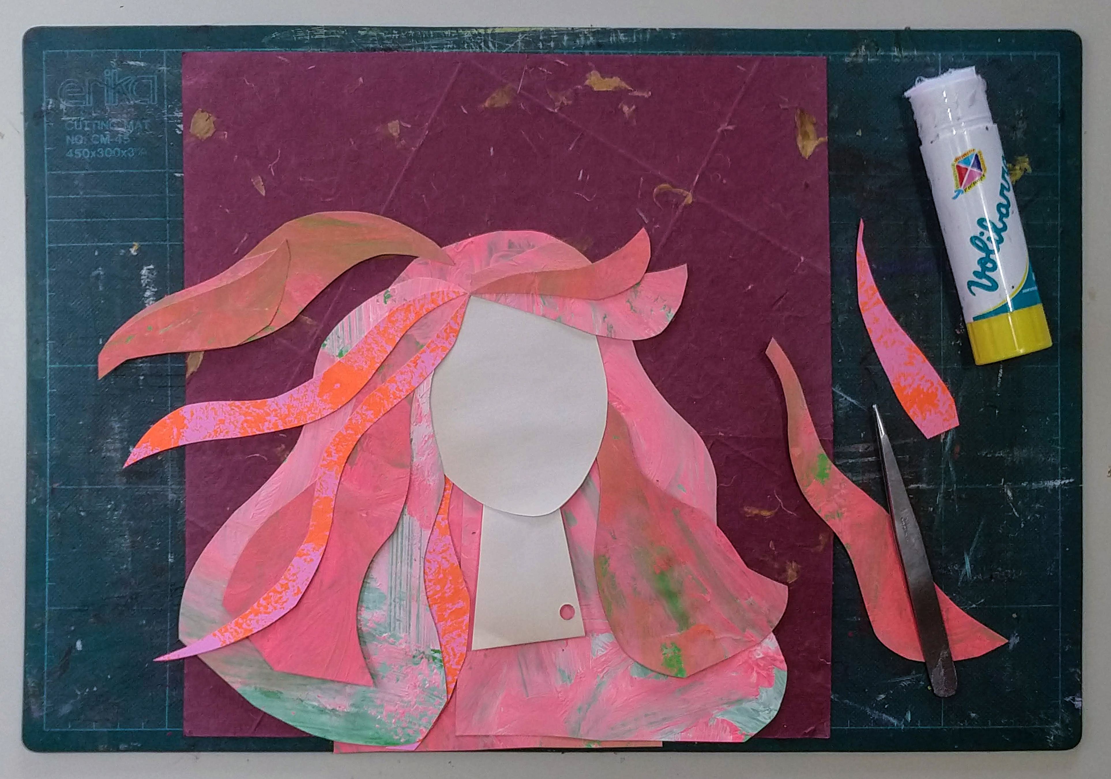 Decálogo para hacer un autorretrato en collage | Domestika