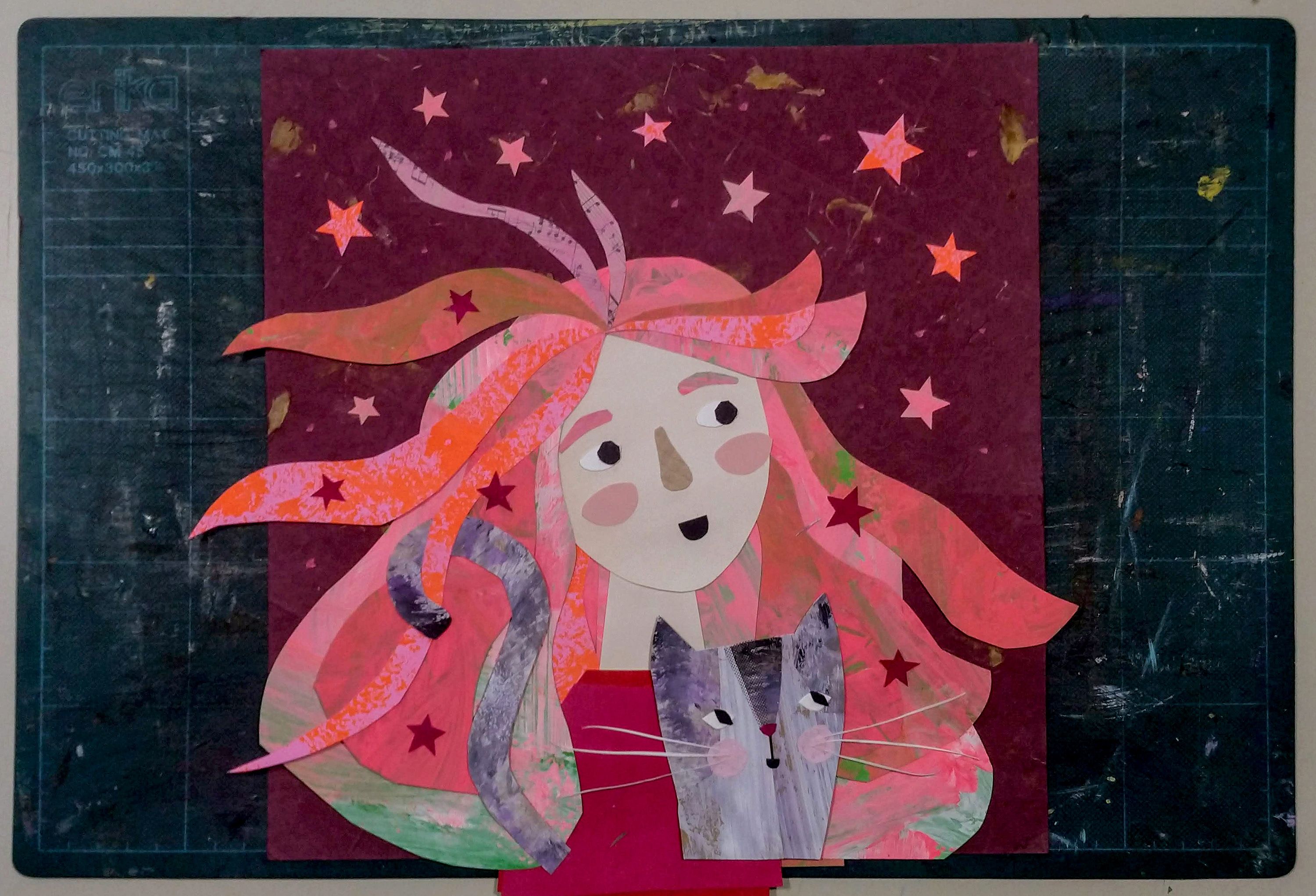 Decálogo para hacer un autorretrato en collage | Domestika