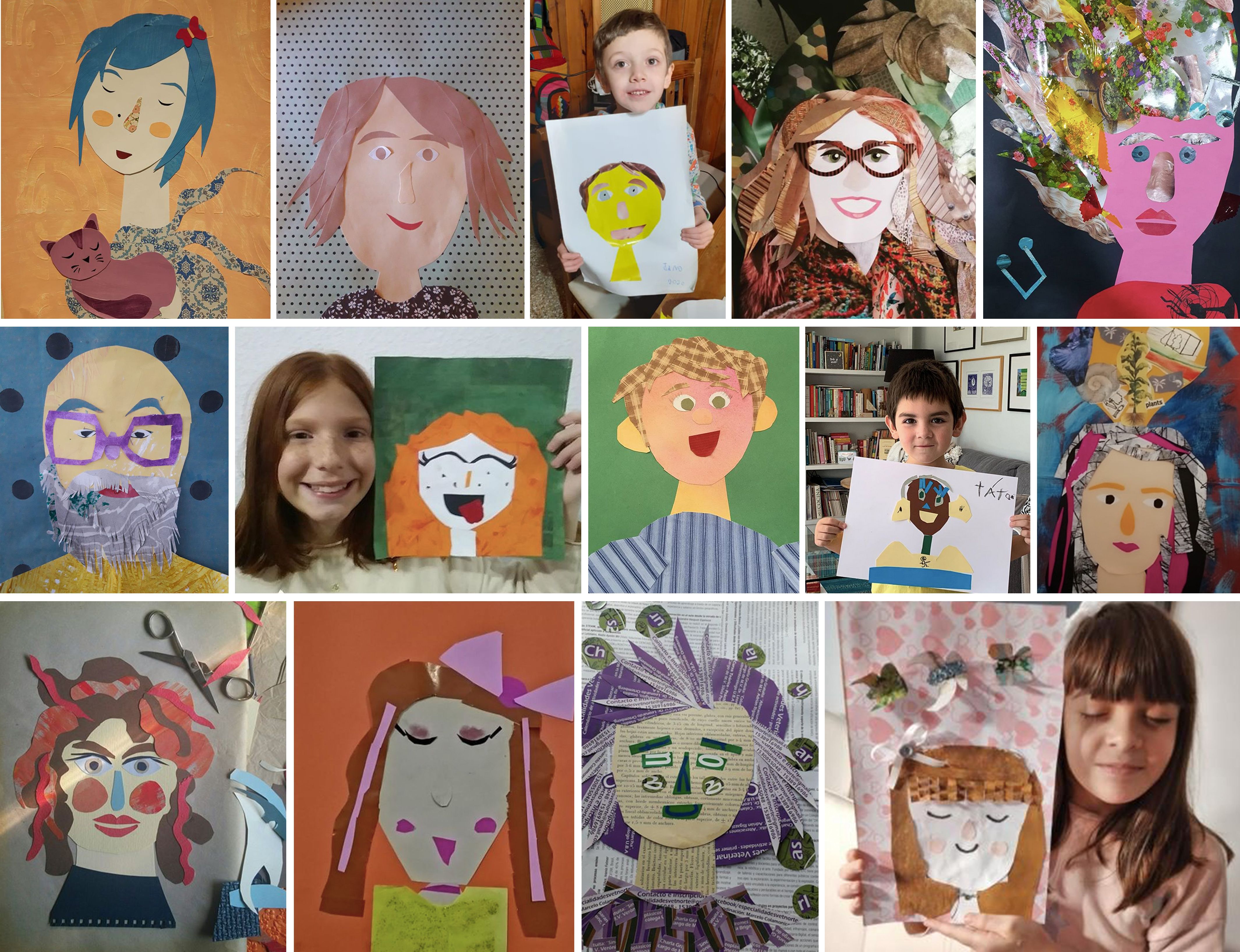 10 Steps to Make a Self-Portrait Collage | Domestika