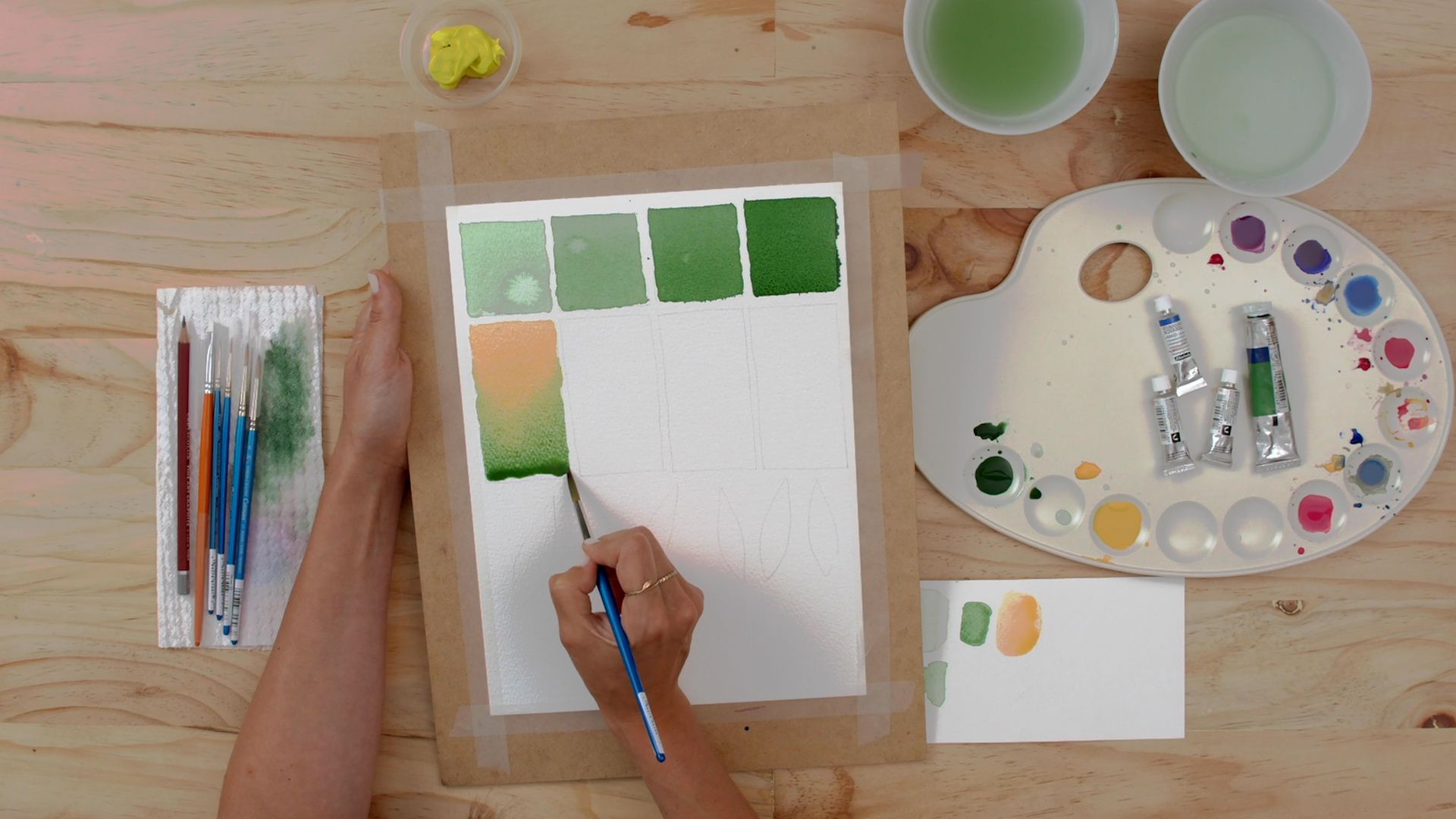 Watercolor Tutorial: Basic Exercises to Inspire Your Painting | Domestika