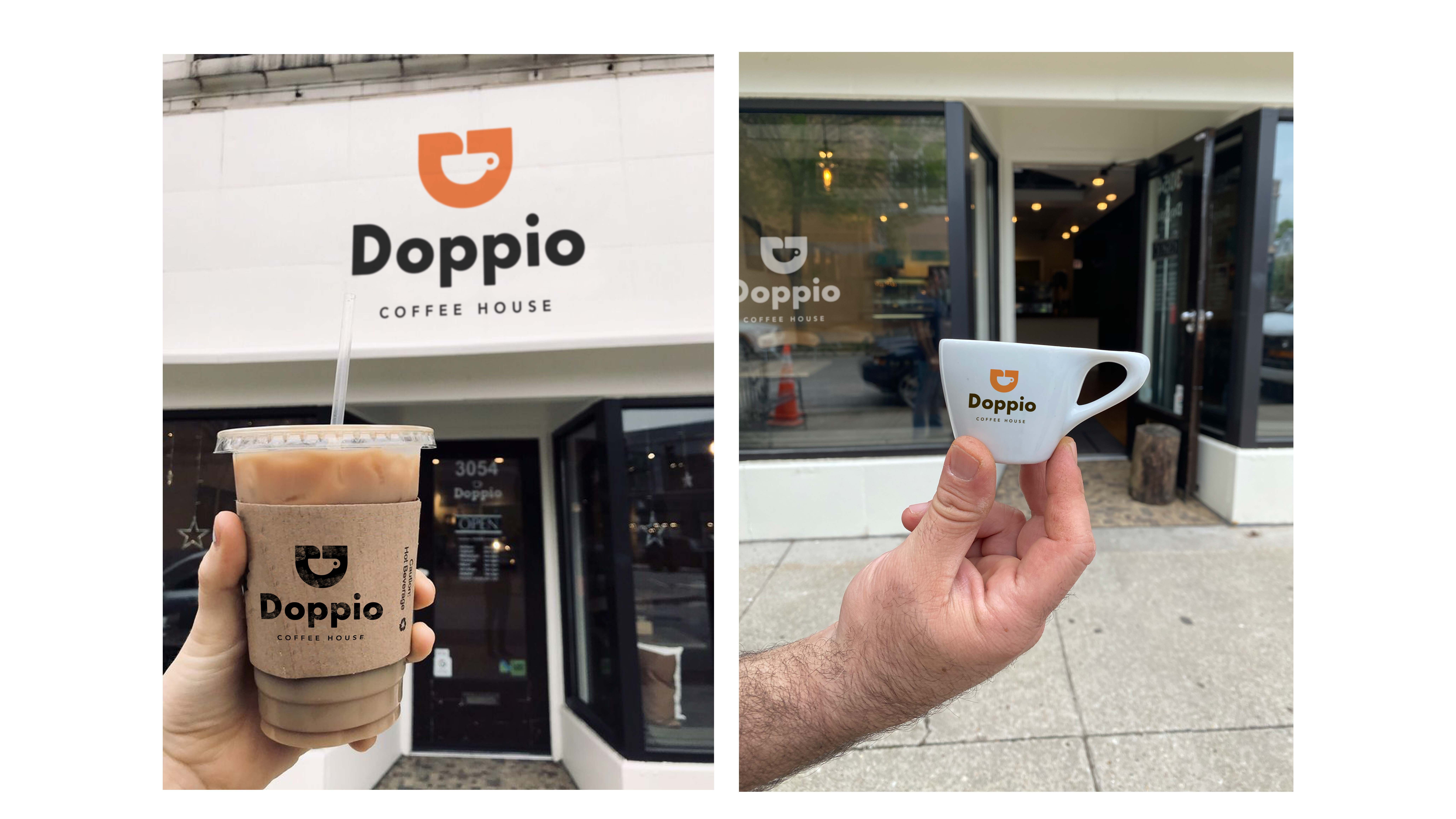 Doppio Logo Redesign: From Concept to Presentation course | Domestika