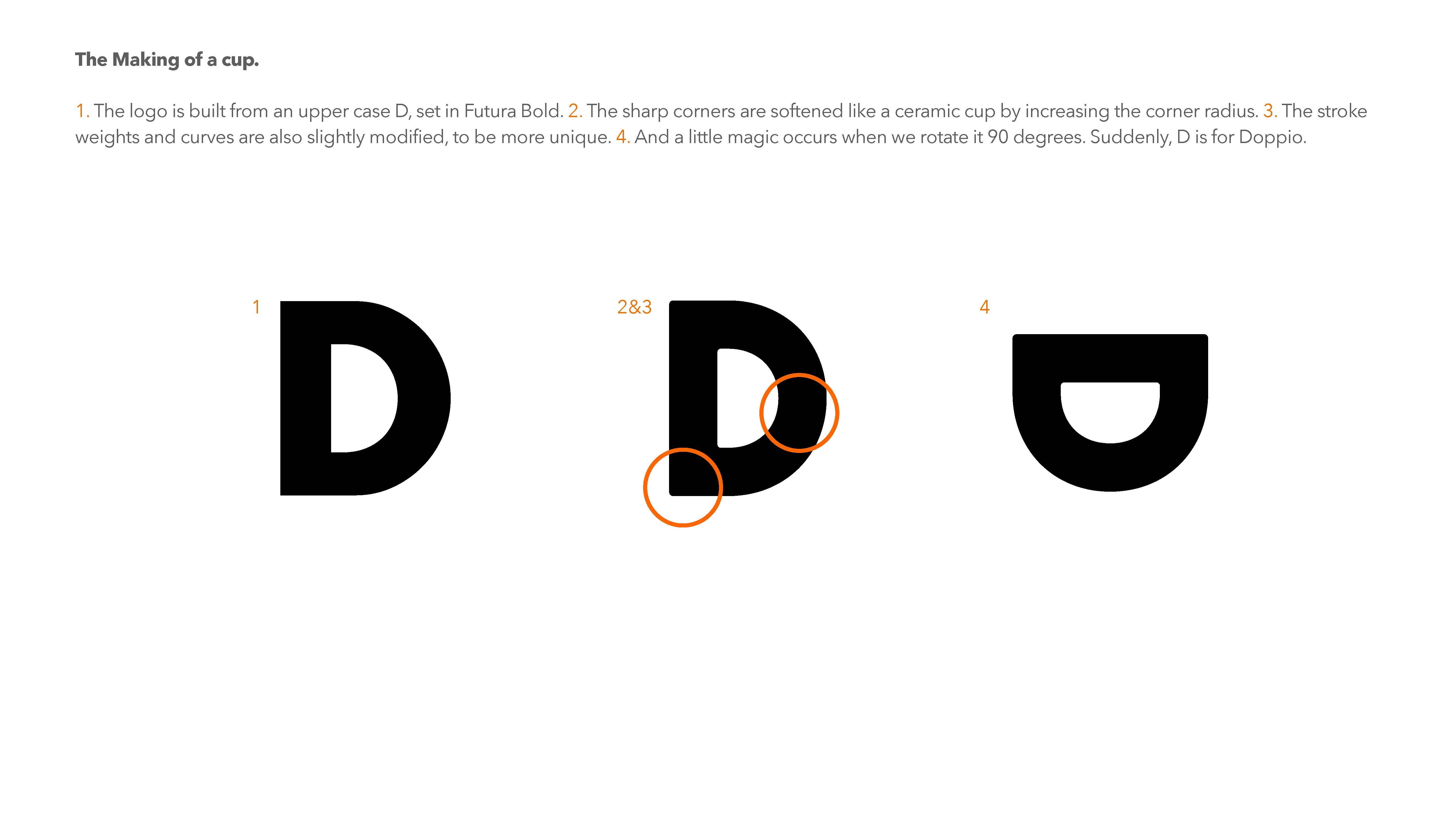 Doppio Logo Redesign: From Concept to Presentation course | Domestika