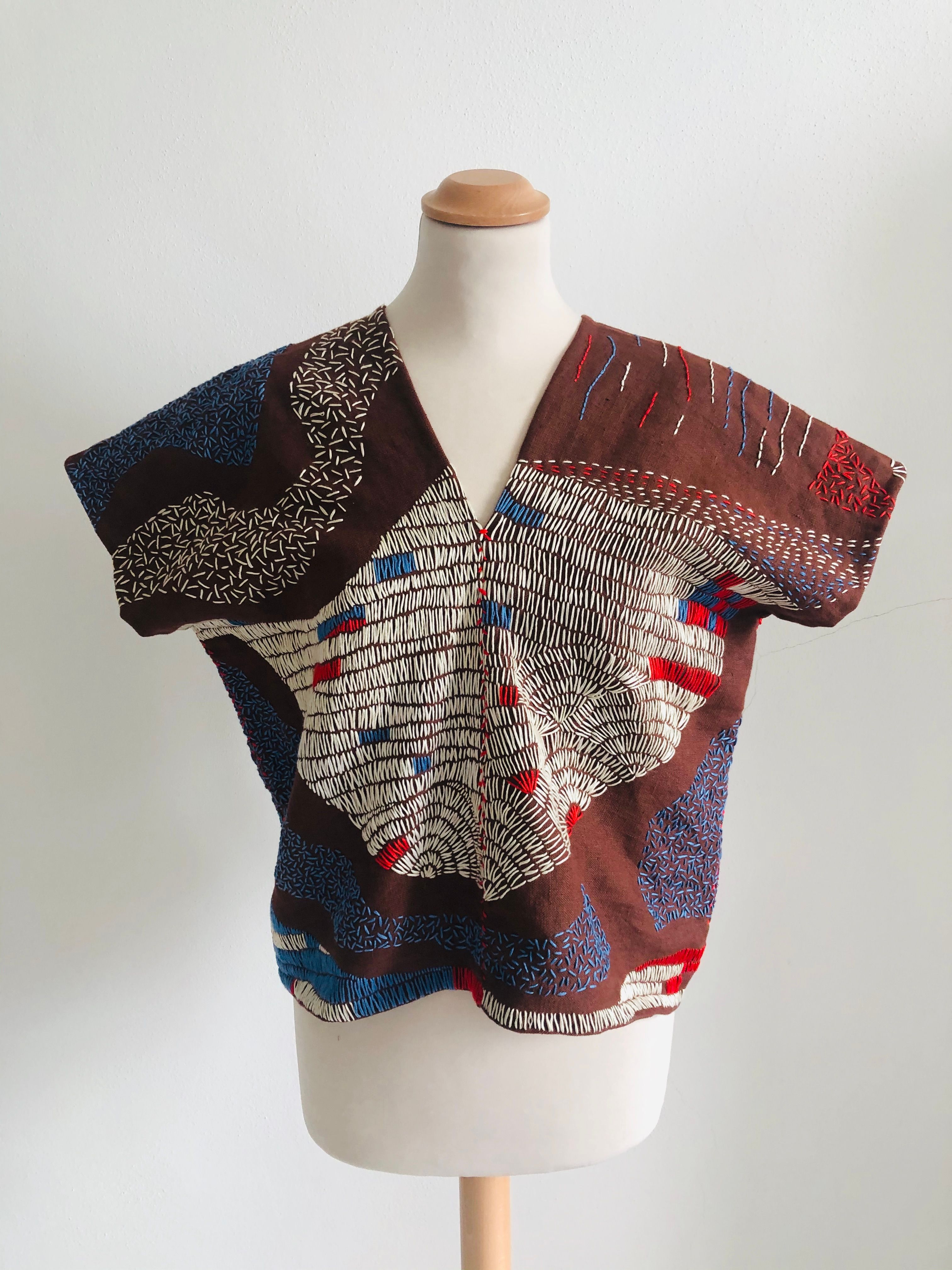 My project in Designing Handicraft Garments from Scratch course | Domestika