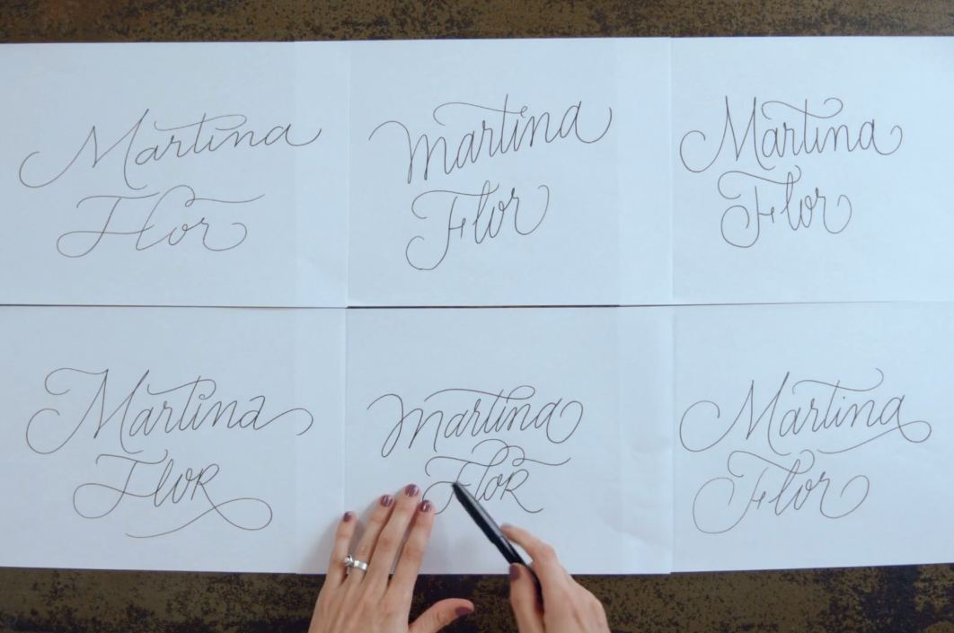 5 lecciones gratis para descubrir el hand lettering | Domestika
