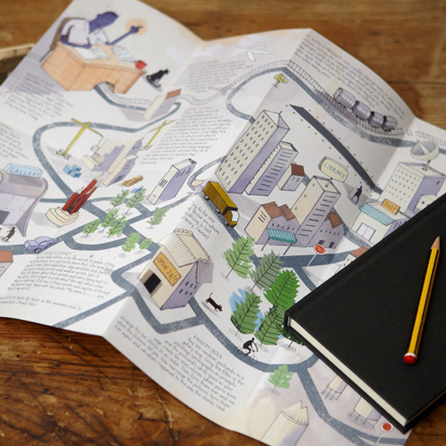 Writing Maps I Created to Inspire Writers | Domestika