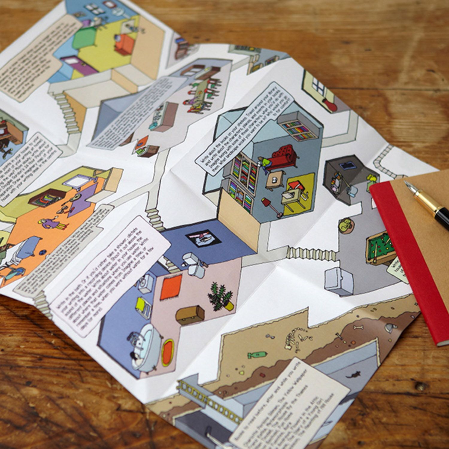 Writing Maps I Created to Inspire Writers | Domestika