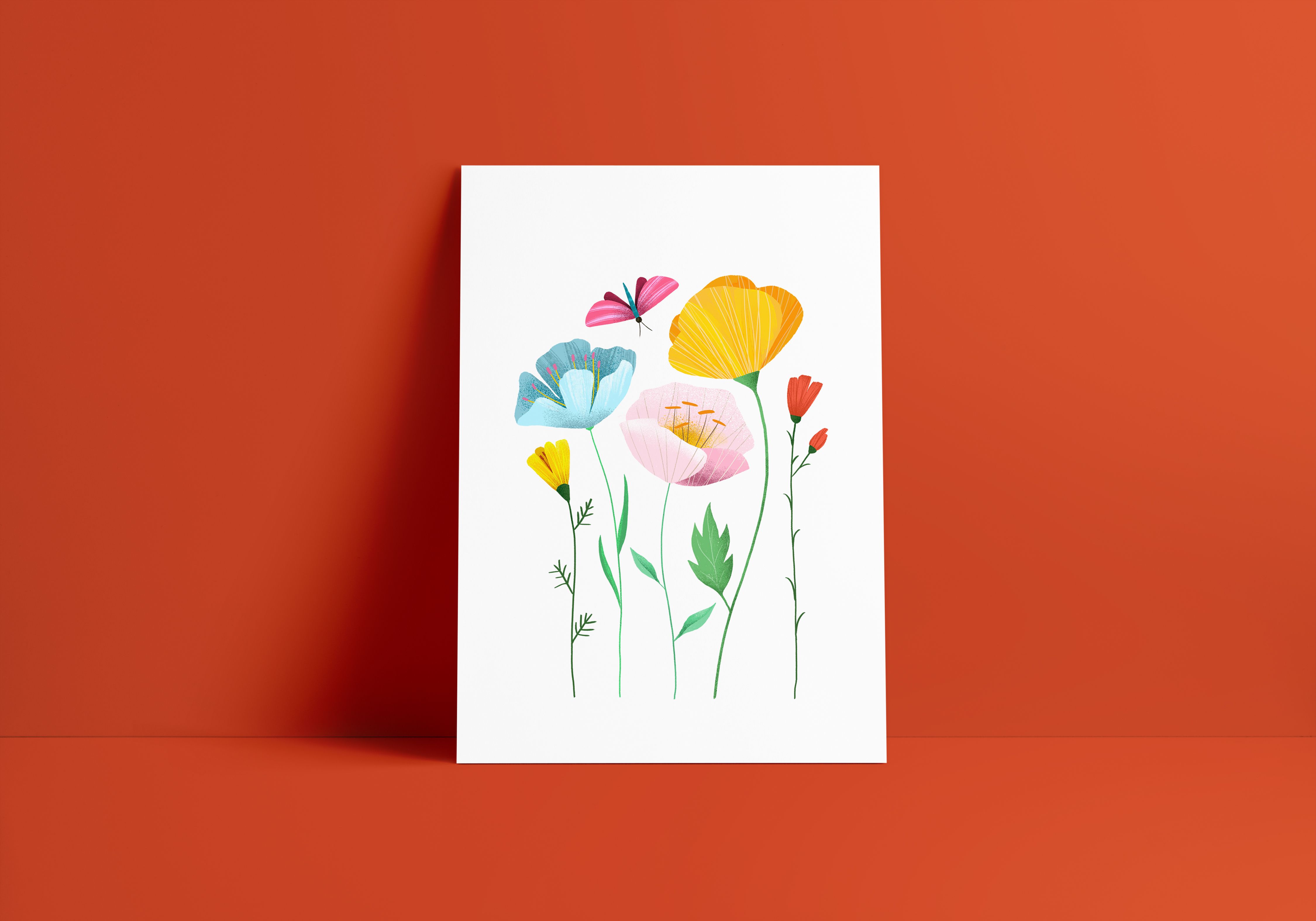 My project in Flat Illustration with Photoshop course | Domestika