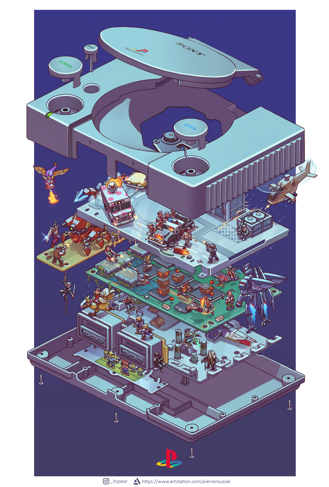 What Is Exploded View Drawing? | Domestika