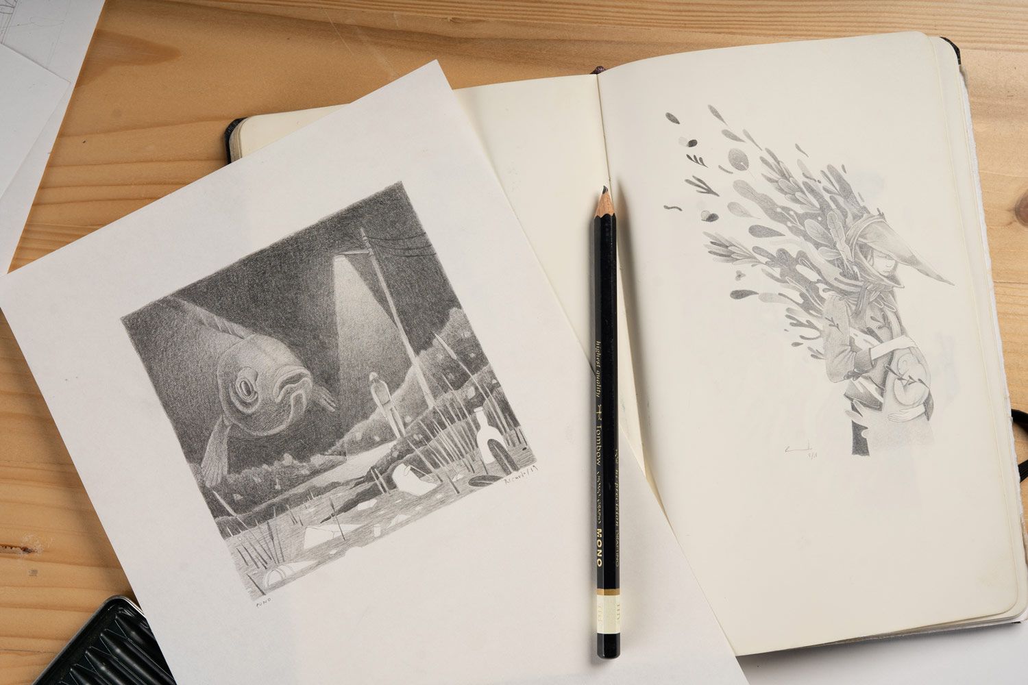How to Preserve Pencil Drawings and Illustrations | Domestika
