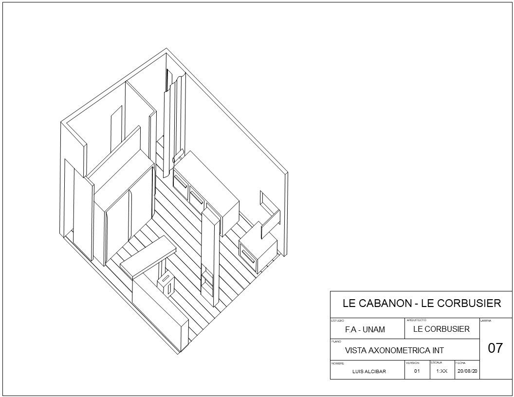 Le Cabanon - Le Corbusier: Introducción al dibujo arquitectónico en ...