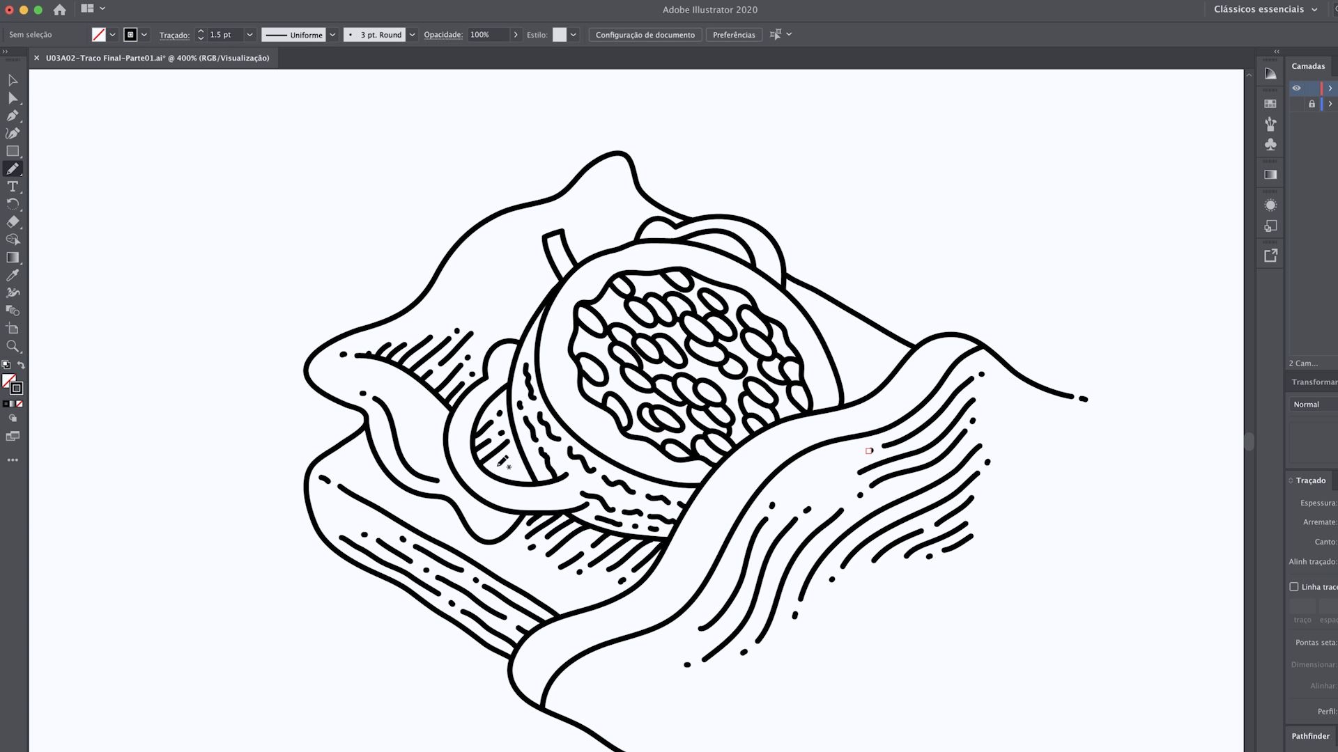 Tutorial Illustrator: consejos para vectorizar bocetos | Domestika