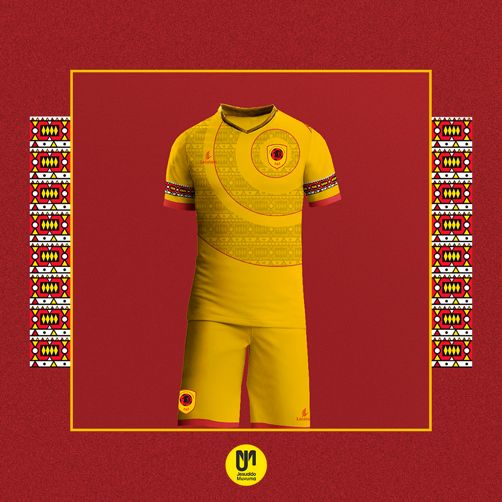 Angolan Football Team Uniform Design | Domestika