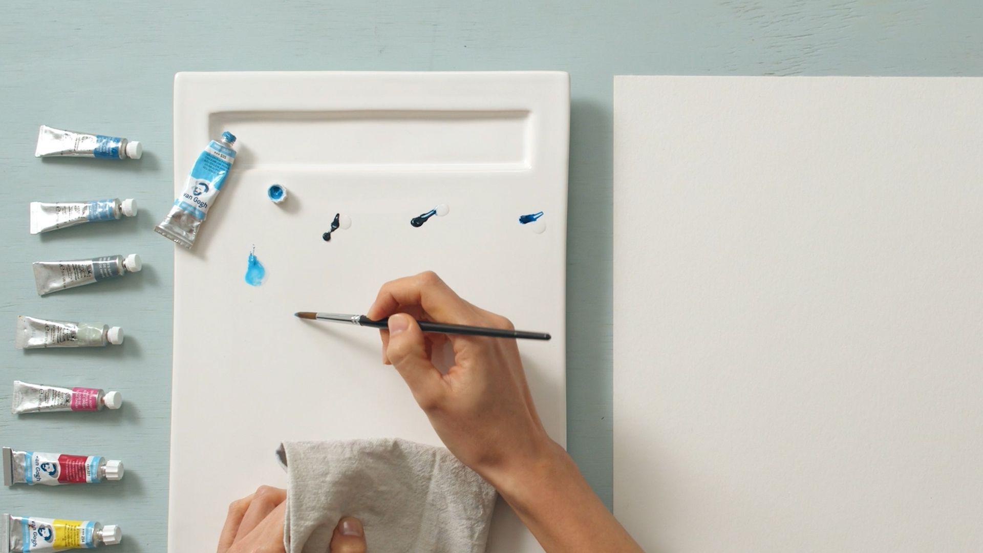 Watercolor Tutorial: How To Create A Color Palette | Domestika