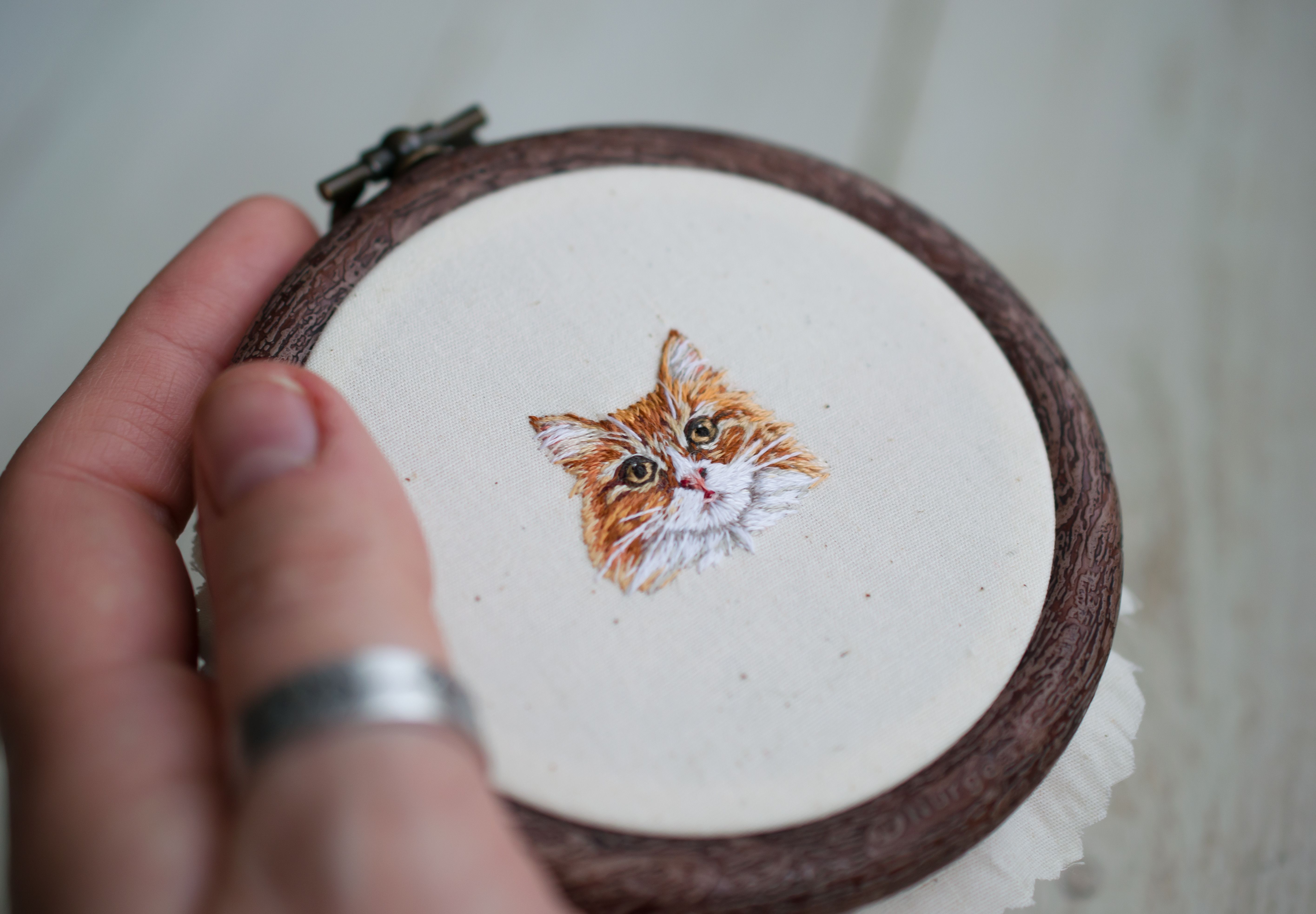 Miniature Embroidery | Domestika