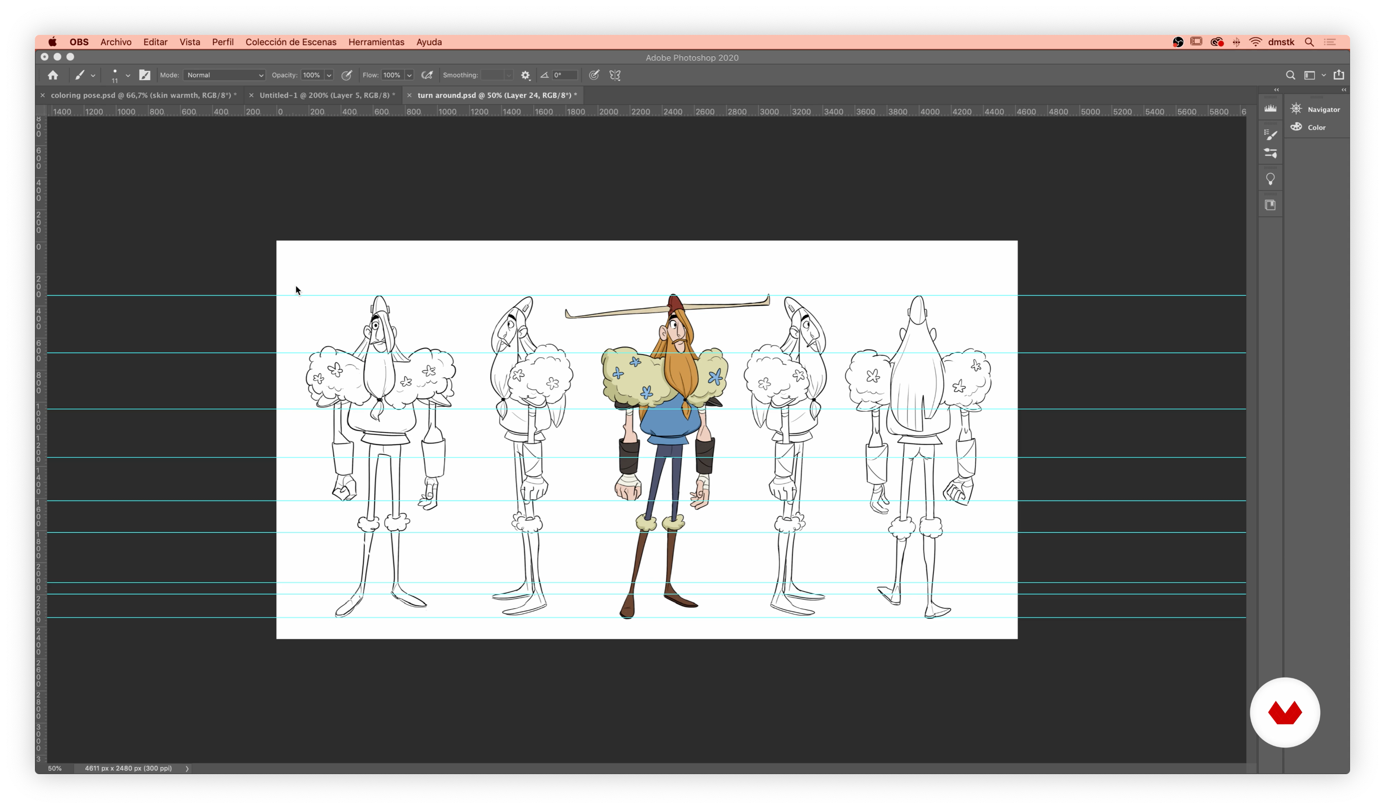 What Is a Turnaround in Character Design and How To Draw One | Domestika
