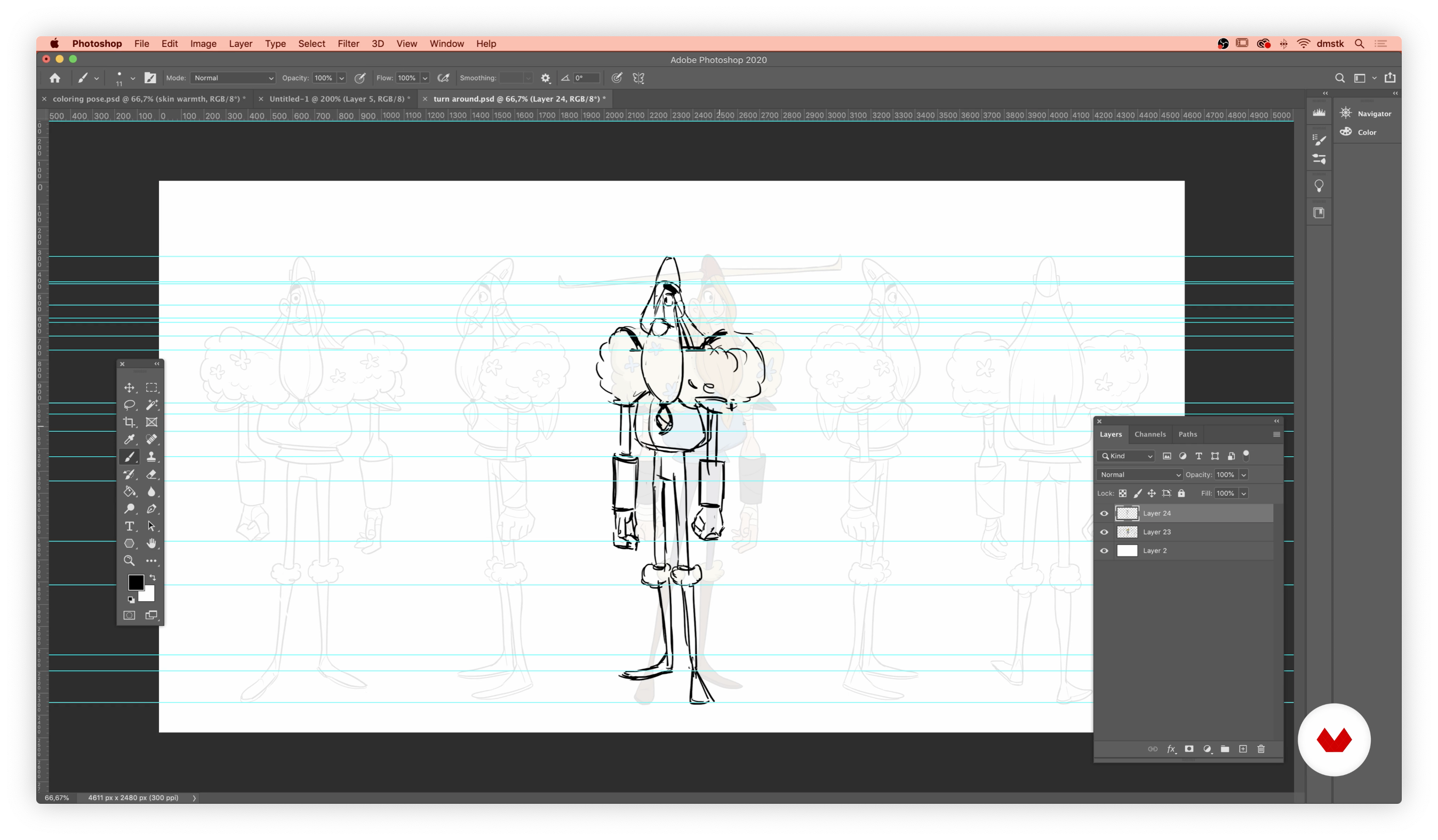 What Is a Turnaround in Character Design and How To Draw One | Domestika