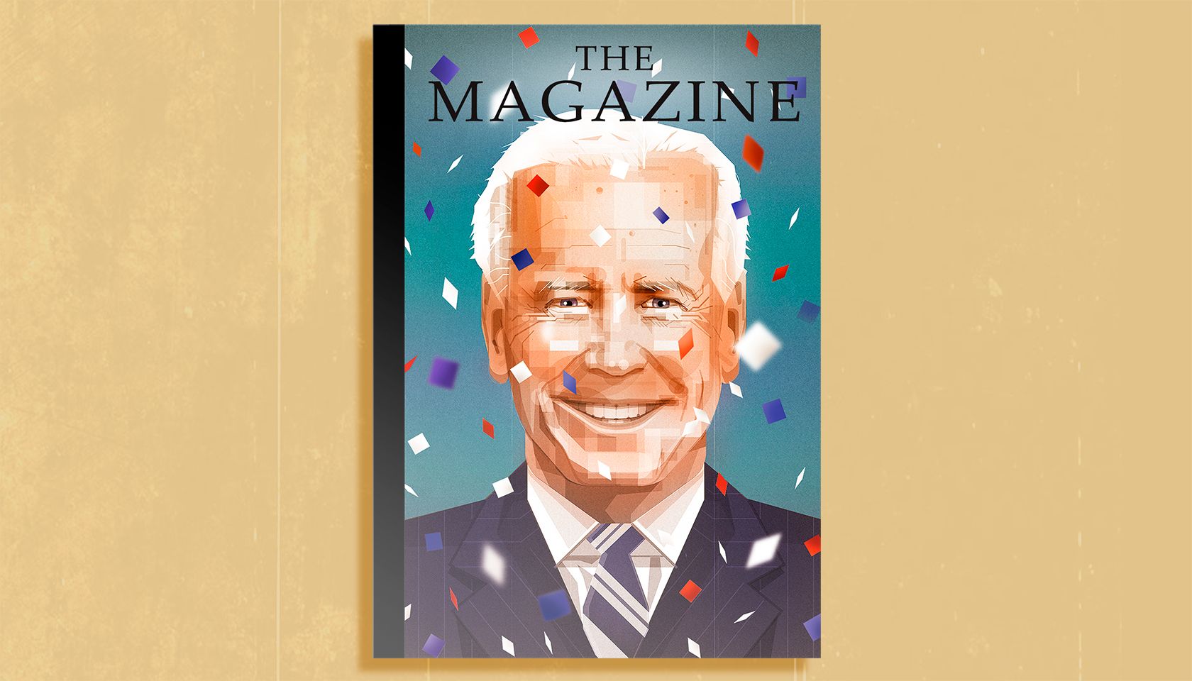 BIDEN. COVER FOR MAGAZINE | Domestika