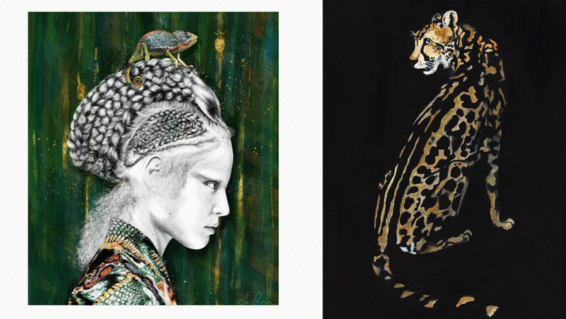 Meet Amy Pearson and Her Beautifully Illustrated Portraits | Domestika